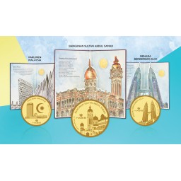 Wafer Syiling Emas 999.9 Edisi Terhad Merdeka