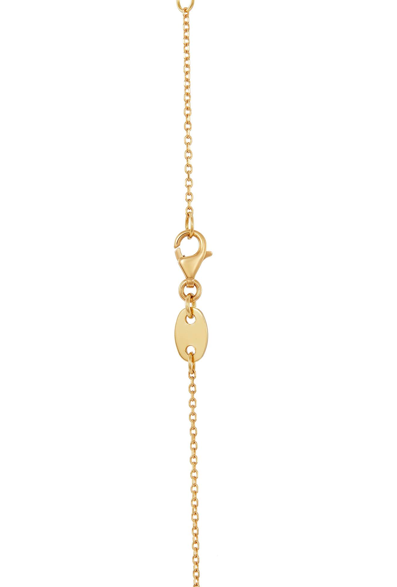 750/18K Yellow Gold Necklace CJ-CL MNL05(18Y)