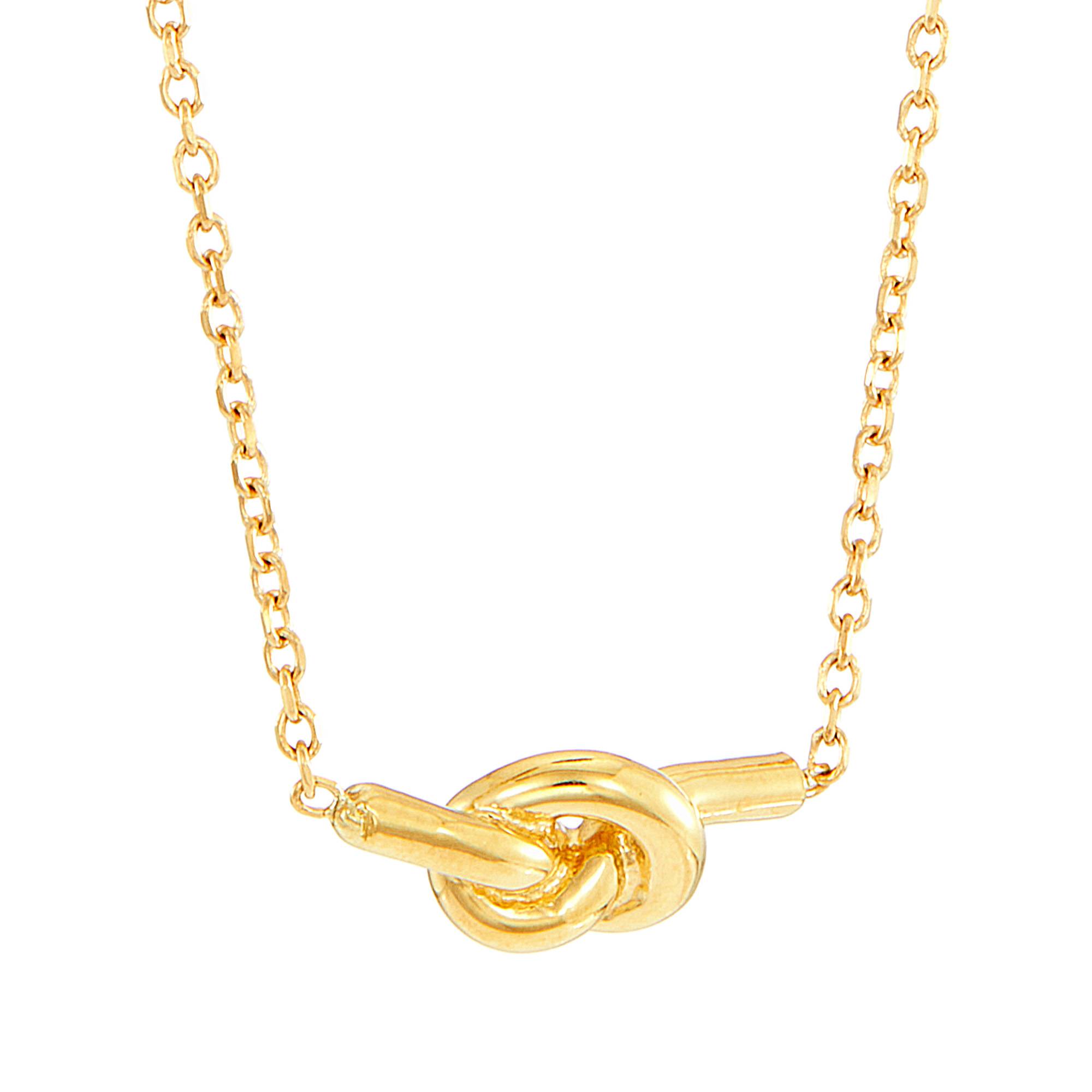 750/18K Gold Necklace CJ-6-CL MNL17