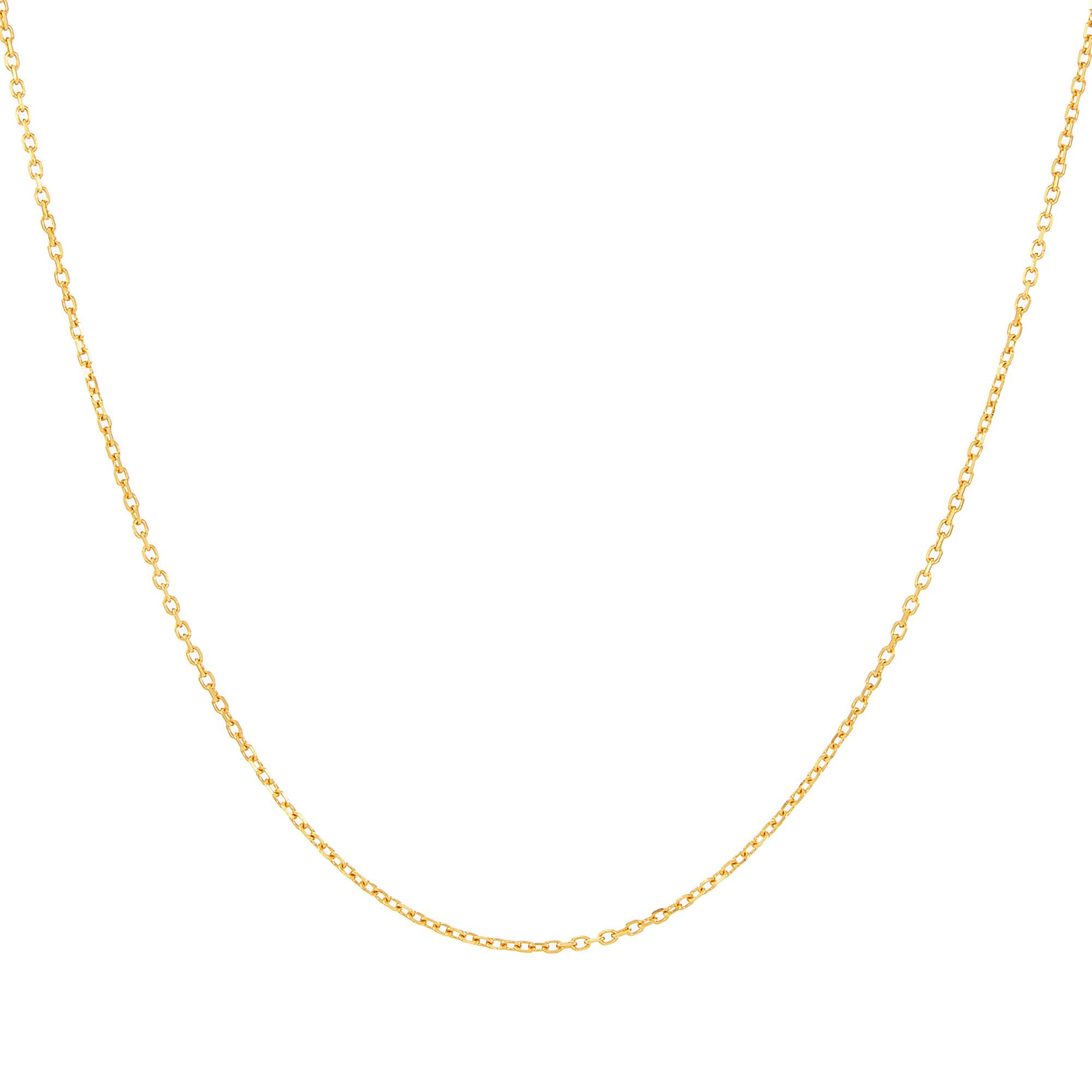 999/24K Yellow Gold Necklace WWGC1161123