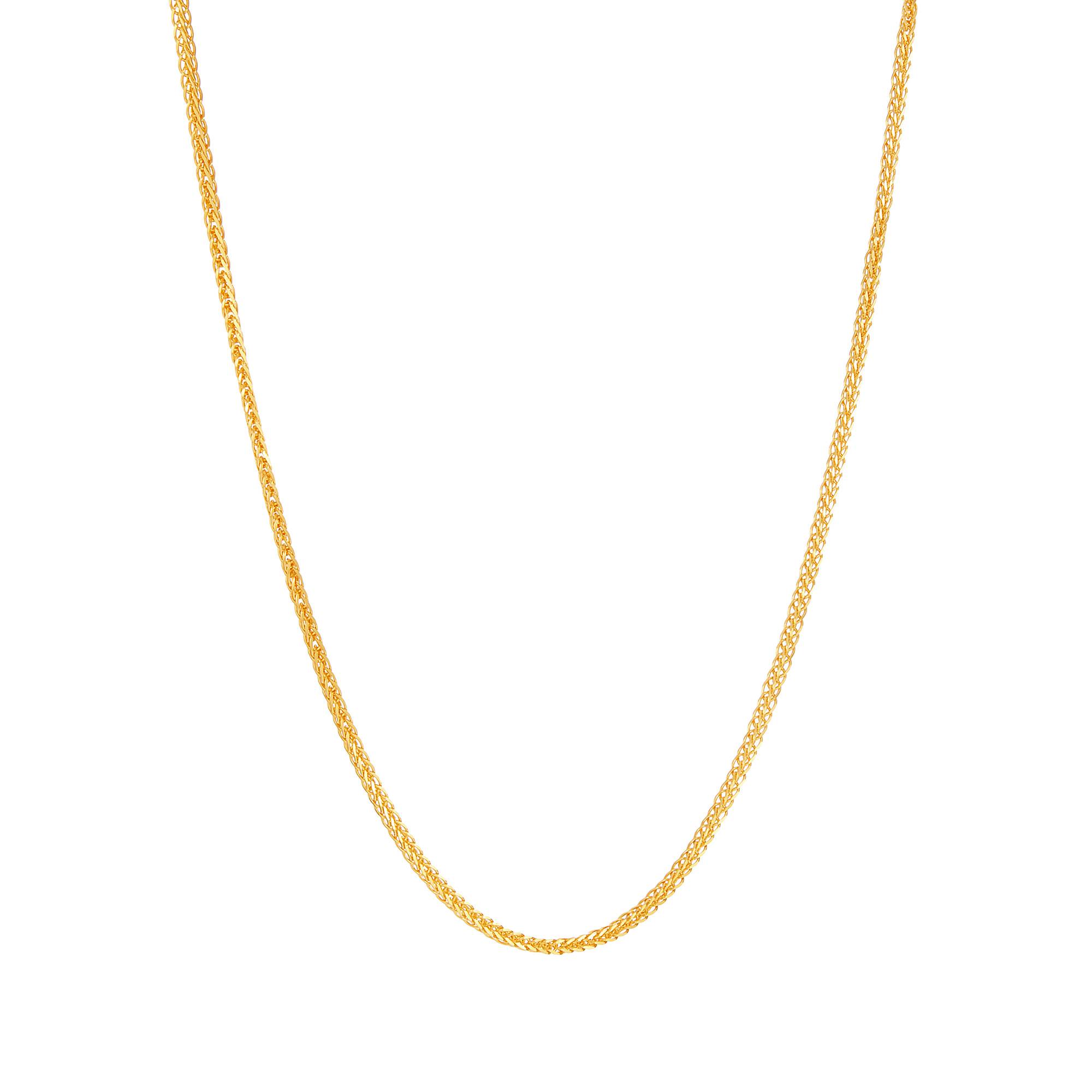 999/24K Yellow Gold Necklace