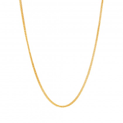 999/24K Yellow Gold Necklace