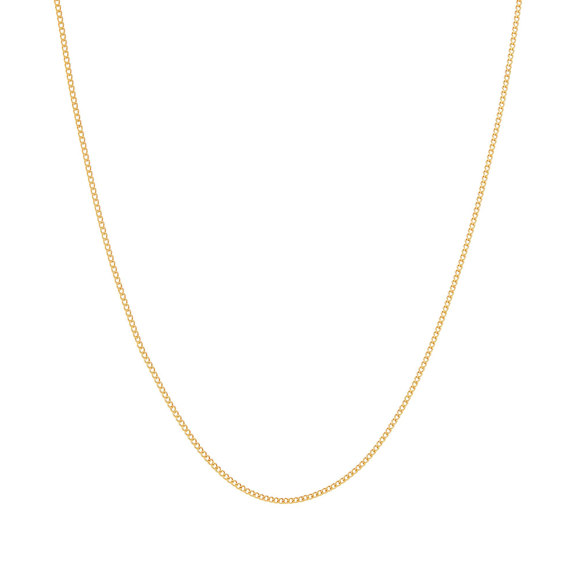 999/24K Yellow Gold Necklace WWGC1211123