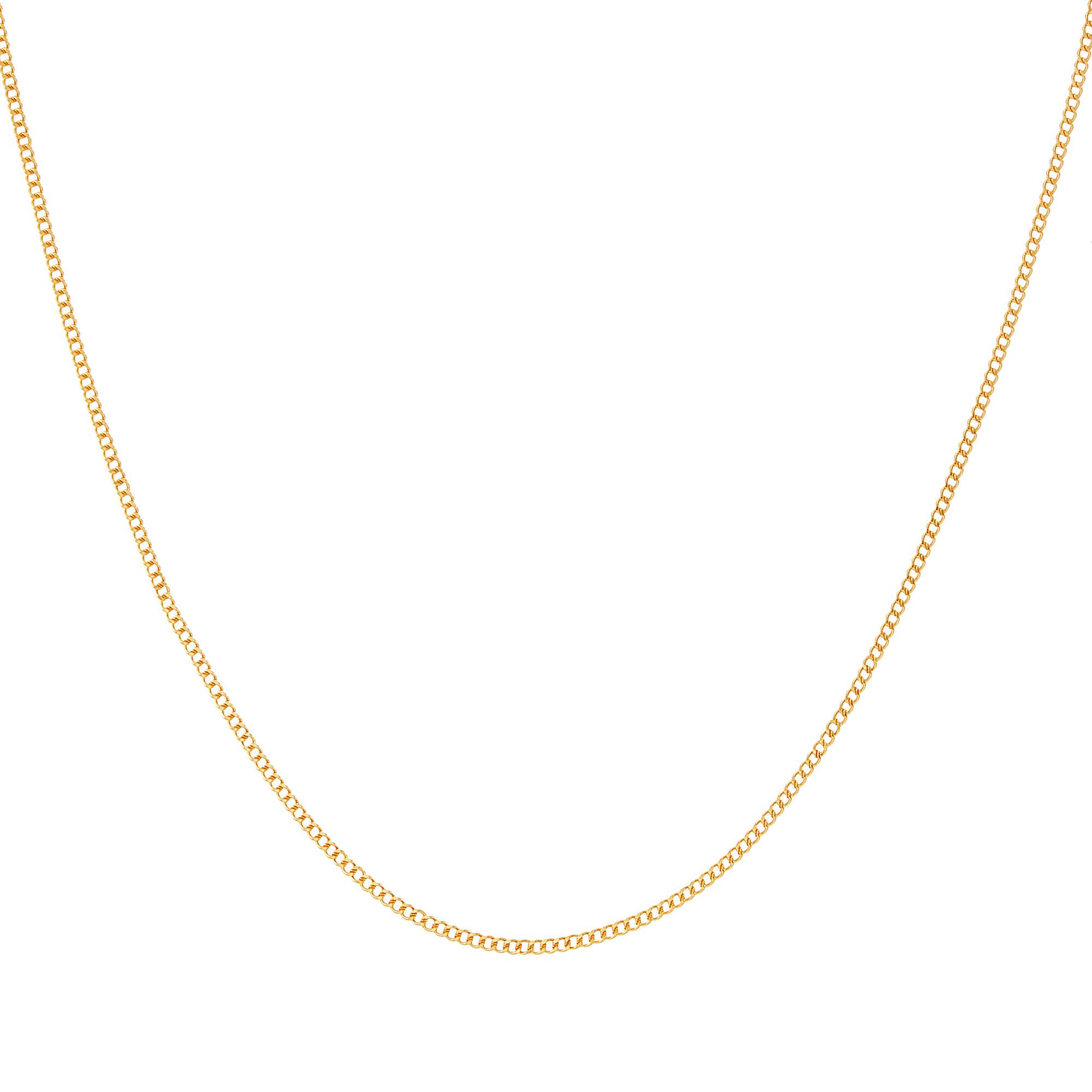 999/24K Yellow Gold Necklace WWGC1211123