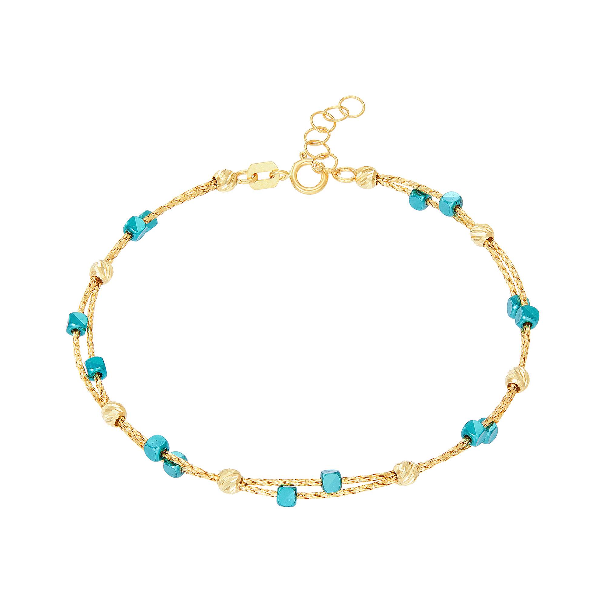 585/14K Yellow Gold Bracelet 714-BR TWJ01-MY-Y