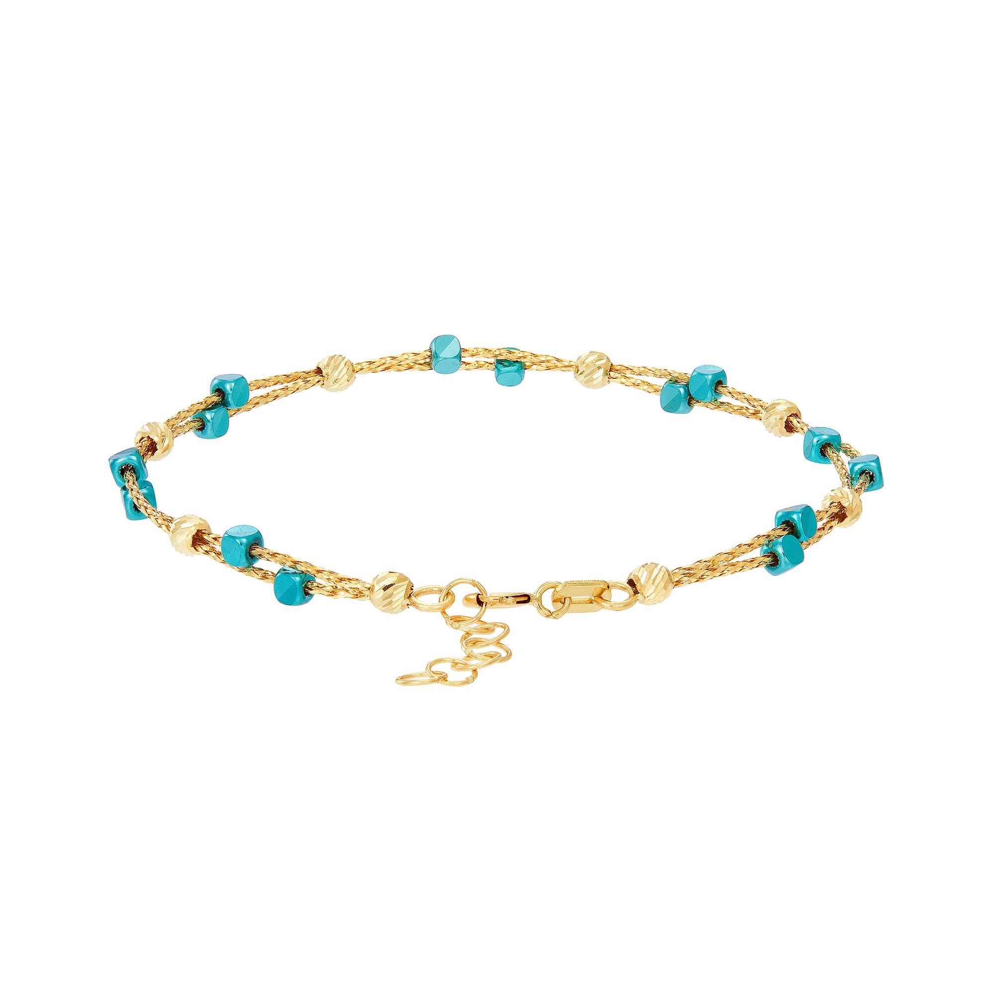 585/14K Yellow Gold Bracelet 714-BR TWJ01-MY-Y