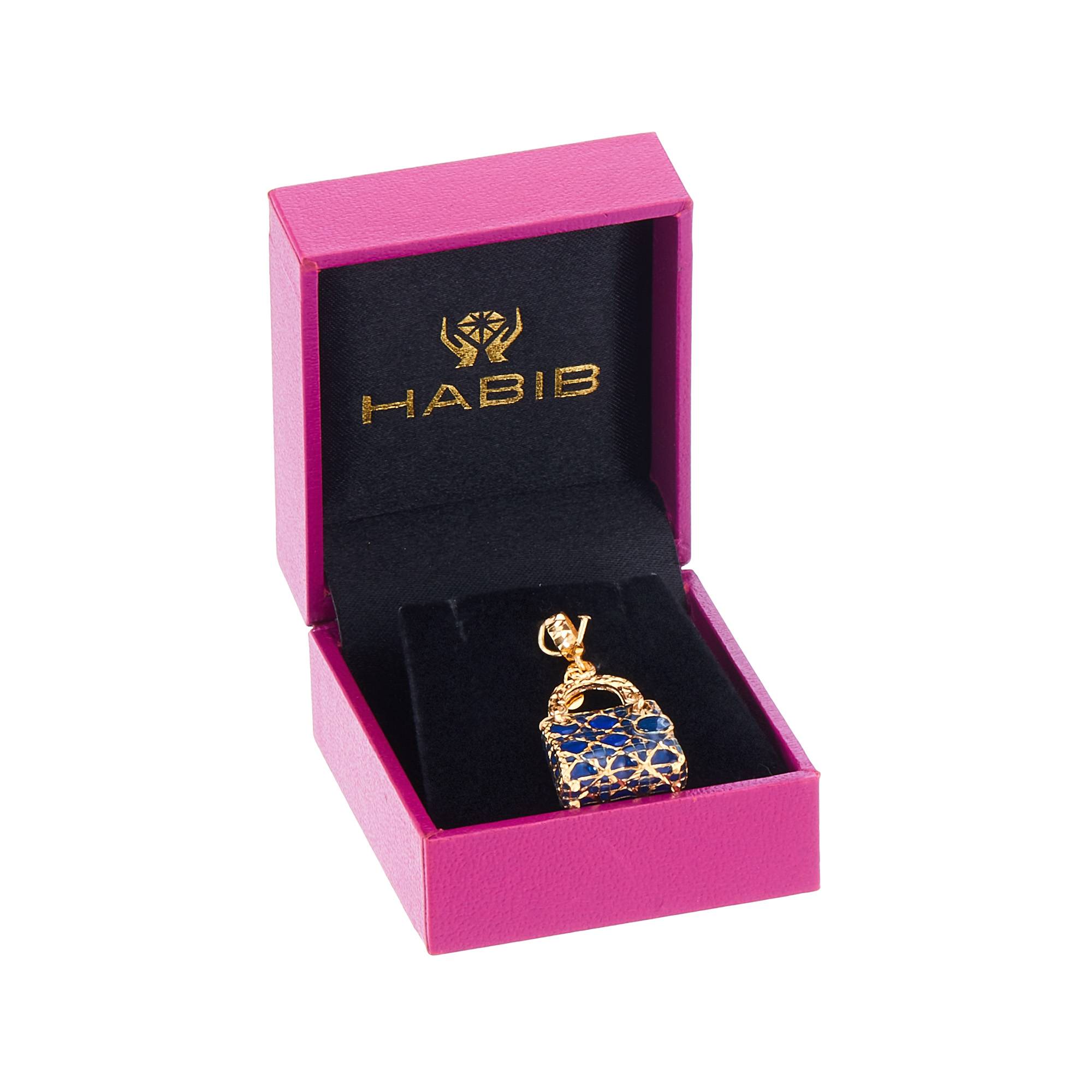 Oro Italia 916 Yellow Gold Charm GCM91131023(BLU)