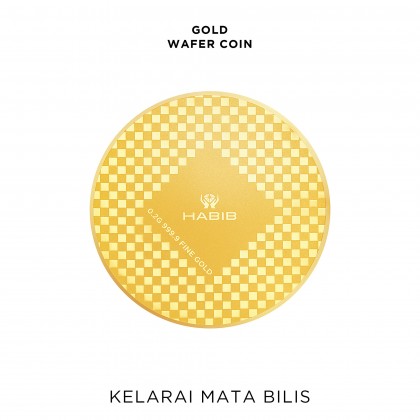 Anyaman Collection | 999.9 Gold Wafer Coin (0.20g)