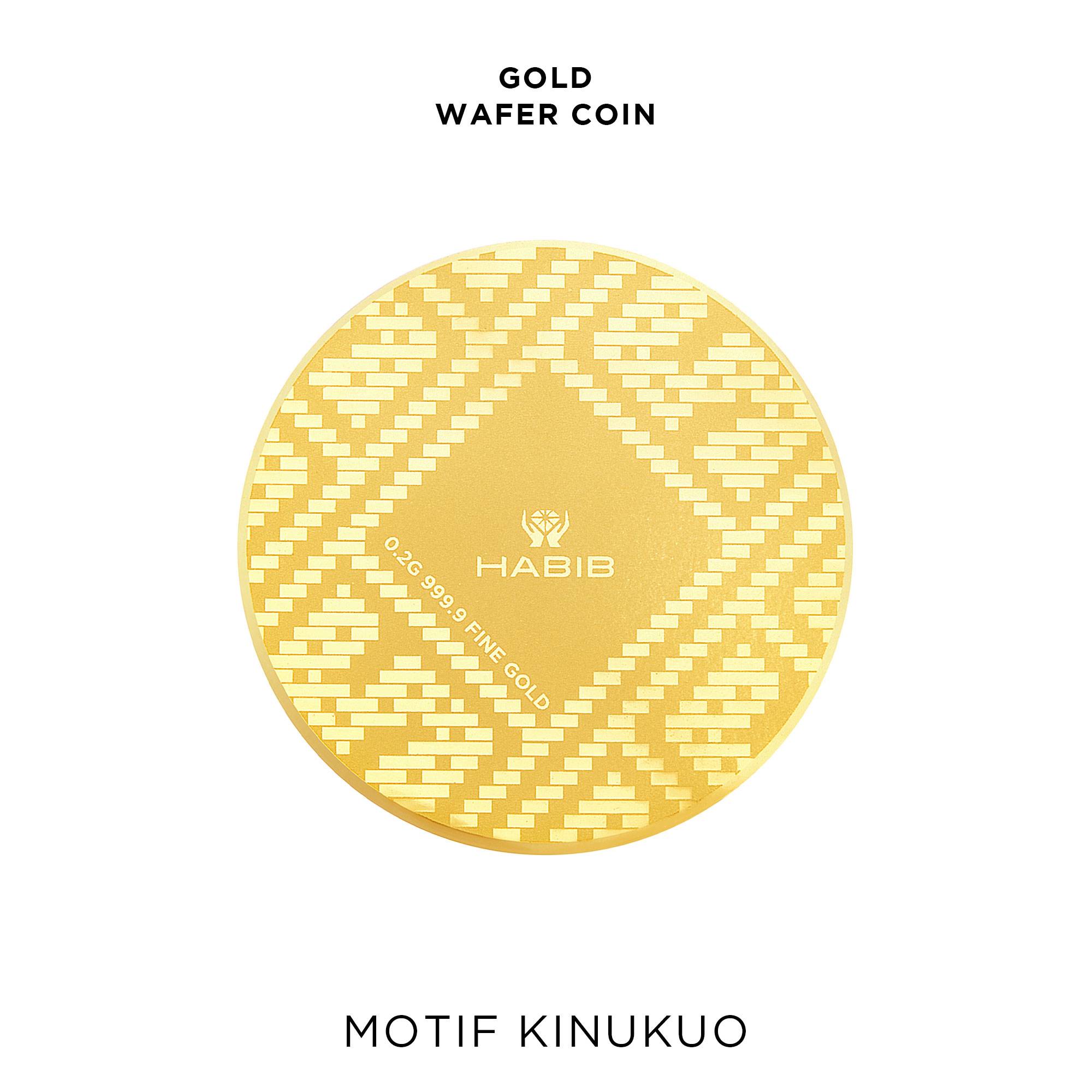 Anyaman Collection | 999.9 Gold Wafer Coin (0.20g)