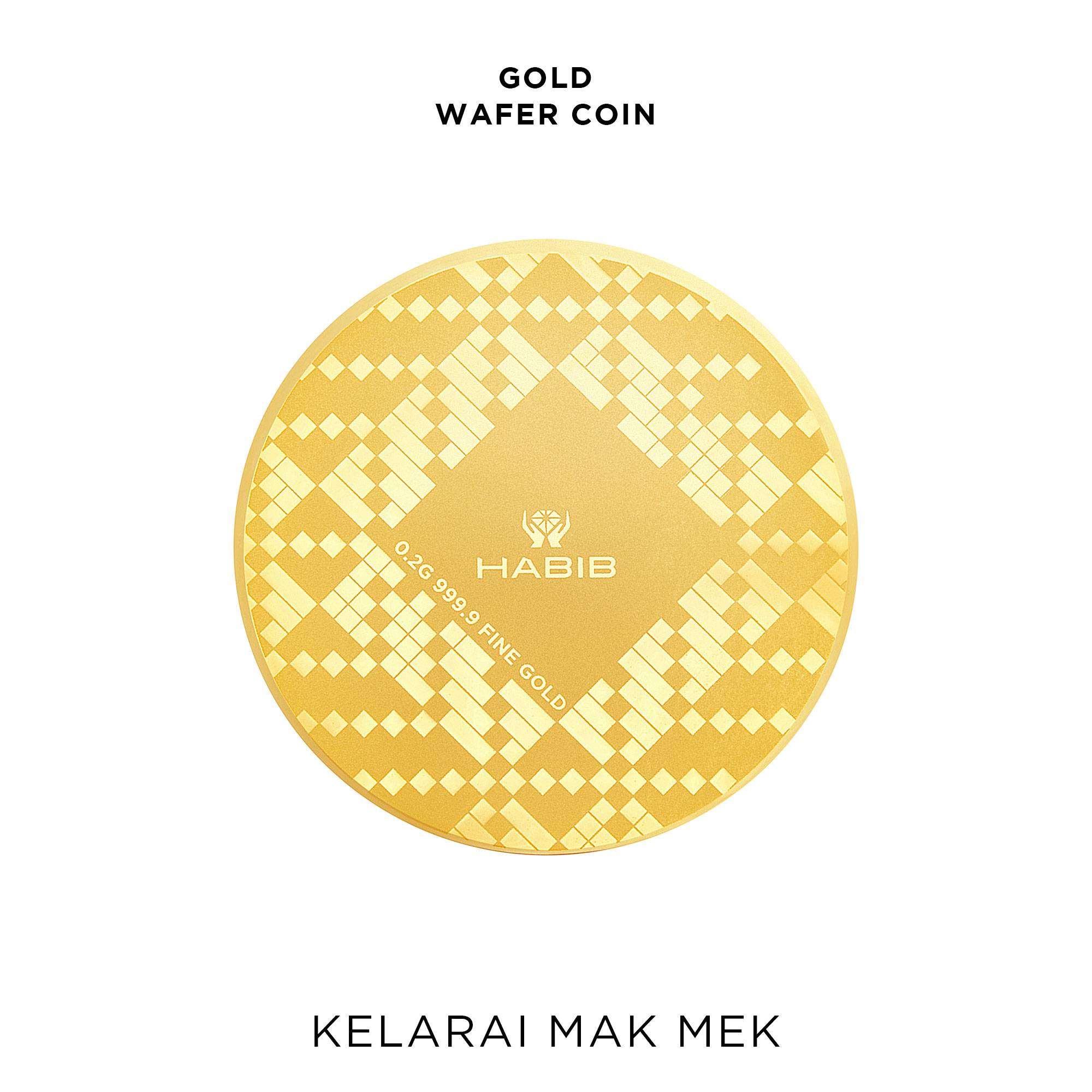 Anyaman Collection | 999.9 Gold Wafer Coin (0.20g)