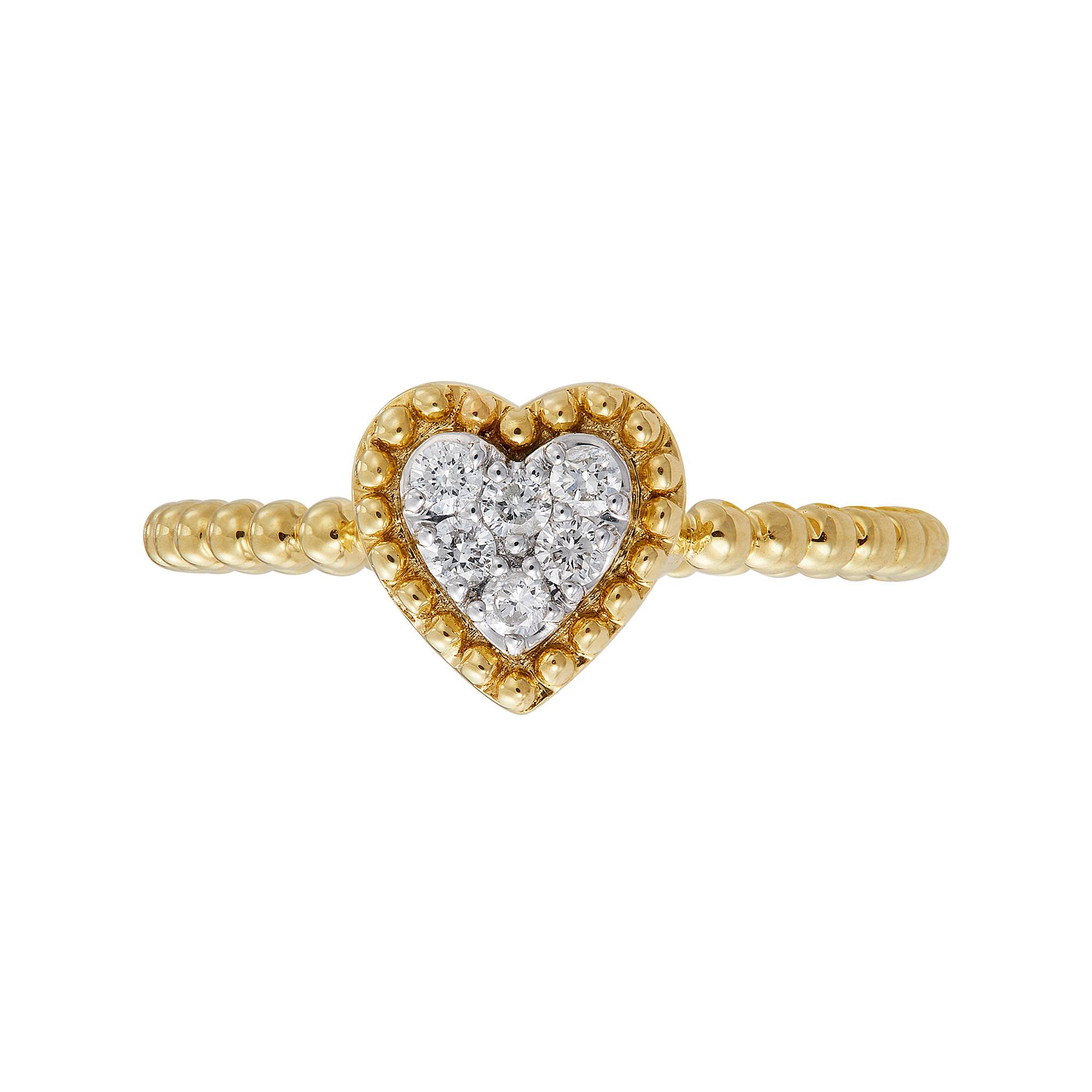 MYRA | Diamond Ring in 375/9K Yellow Gold 268570124