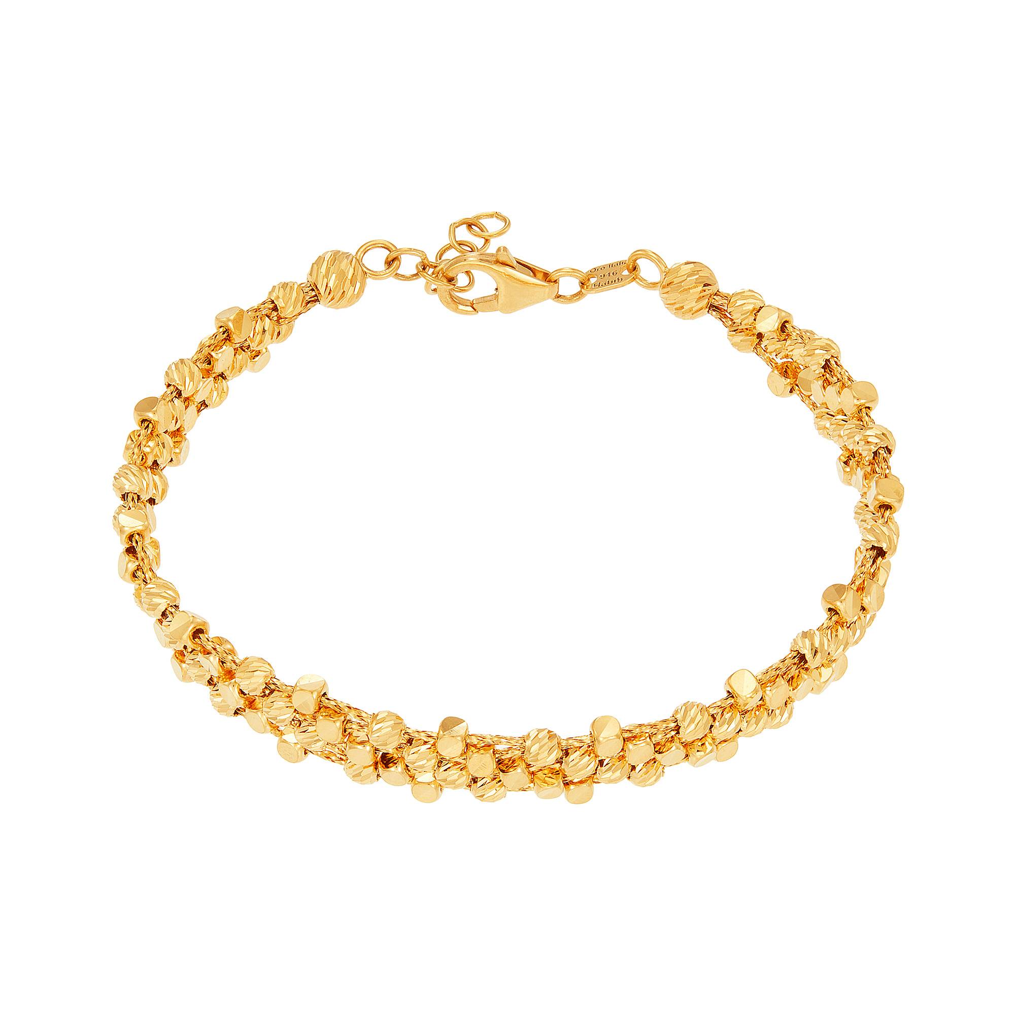 Oro Italia 916 Yellow Gold Bracelet GW47931023 (22K Gold)
