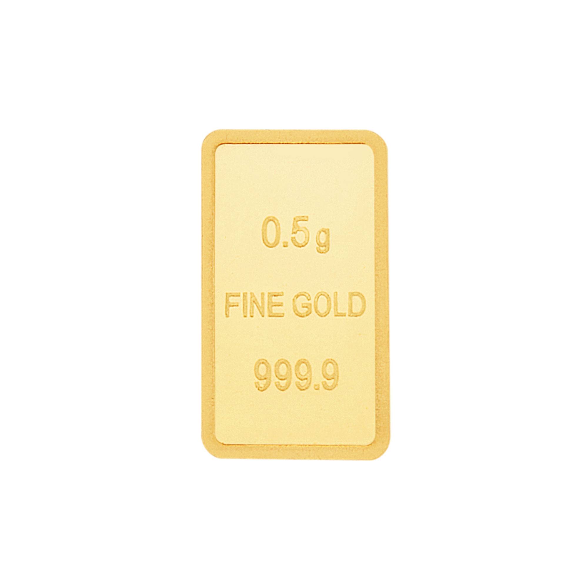 HABIB 0.5g 999.9 Gold Bar (Anyaman) - Accredited By London Bullion ...
