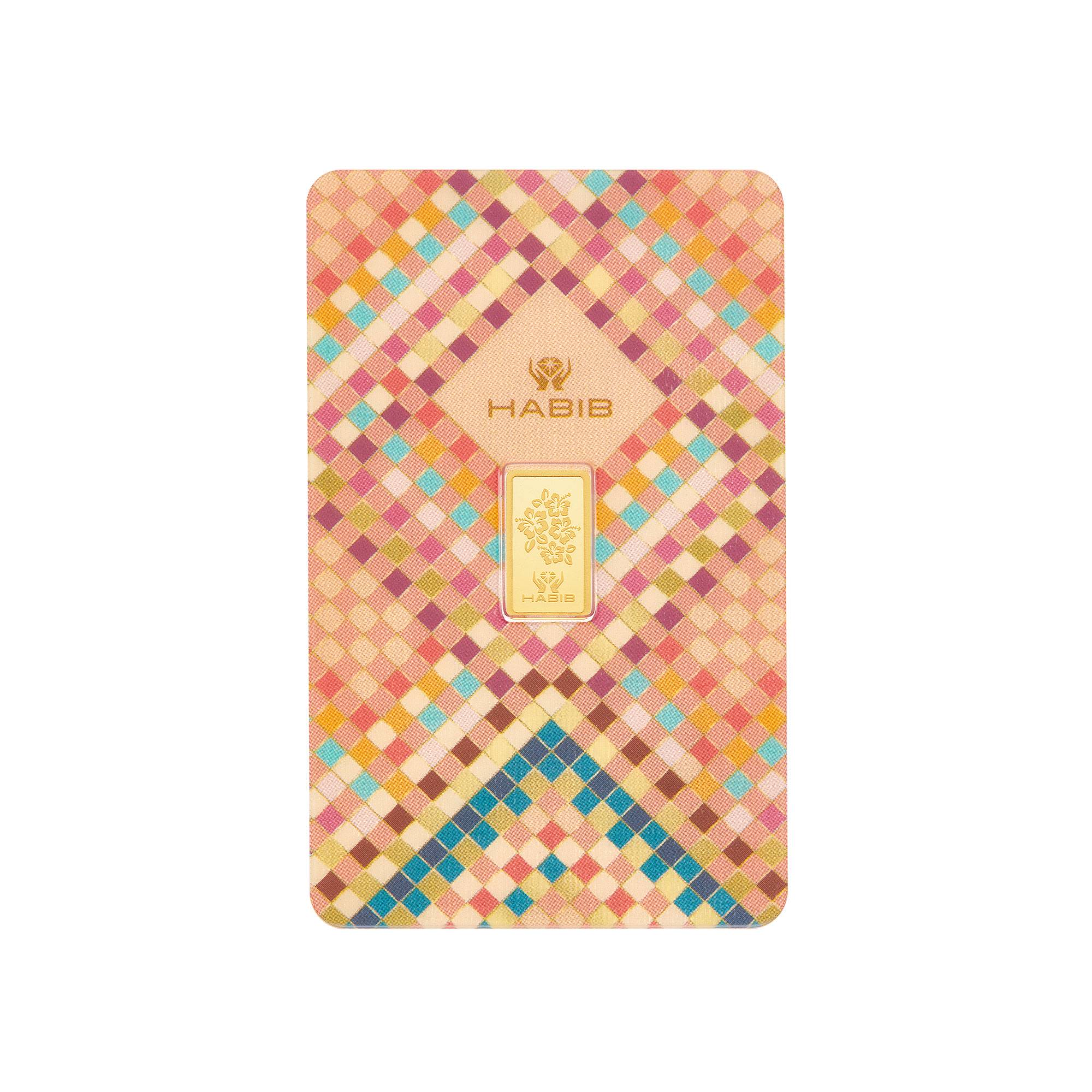 HABIB 1g 999.9 Gold Bar (Anyaman) - Accredited By London Bullion Market ...