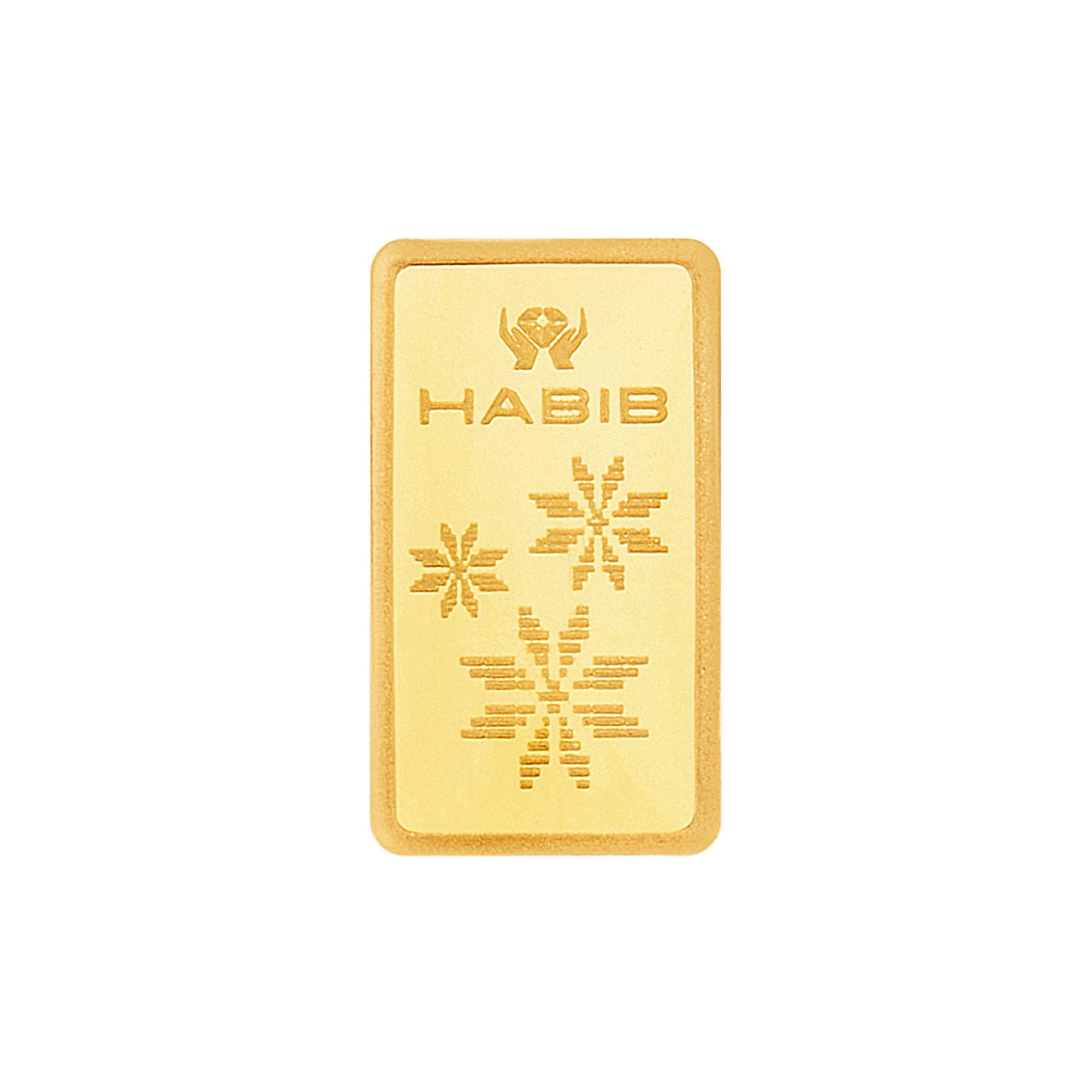 HABIB 2.5g 999.9 Gold Bar (Anyaman) - Accredited By London Bullion ...
