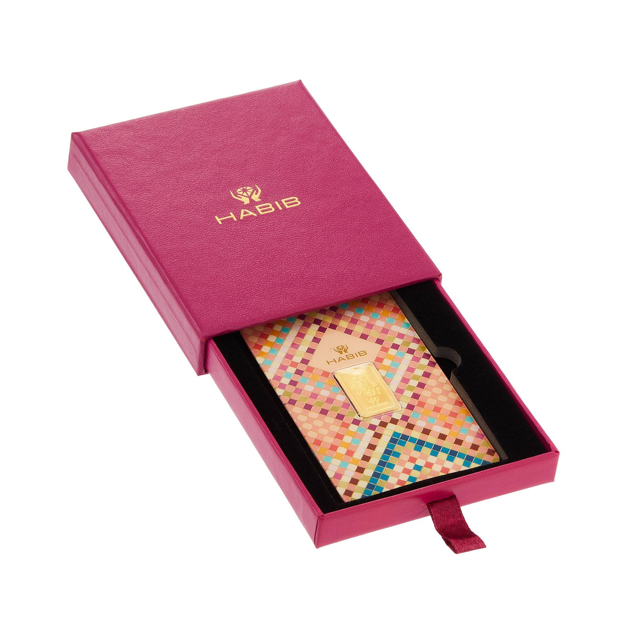 HABIB 2.5g 999.9 Gold Bar (Anyaman) - Accredited By London Bullion ...