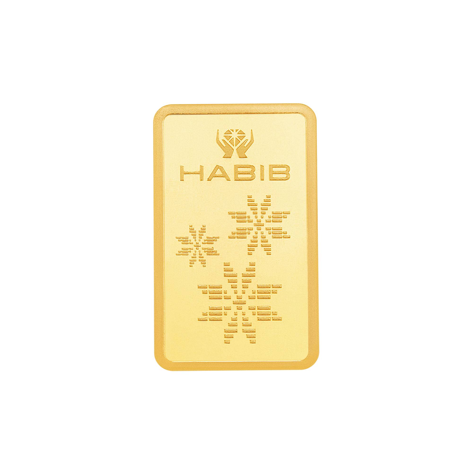 HABIB 10g 999.9 Gold Bar (Anyaman) - Accredited By London Bullion ...
