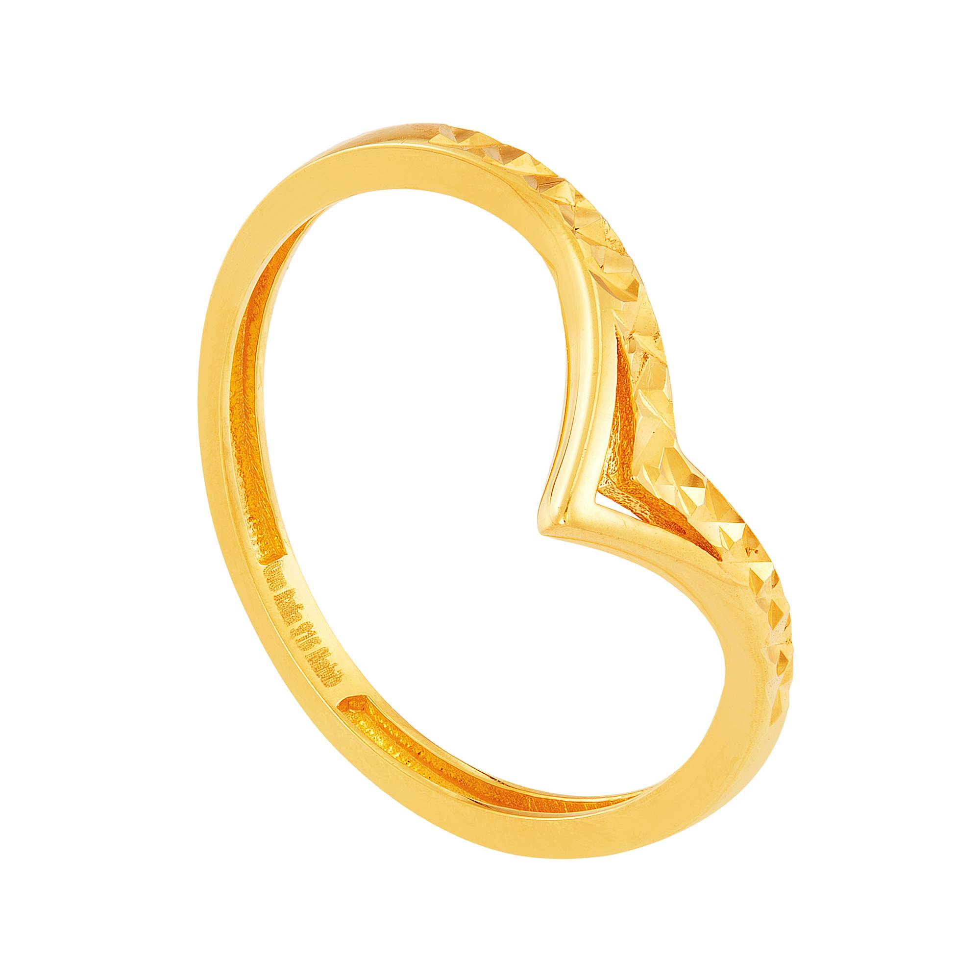Oro Italia 916 Yellow Gold Ring GR49900523
