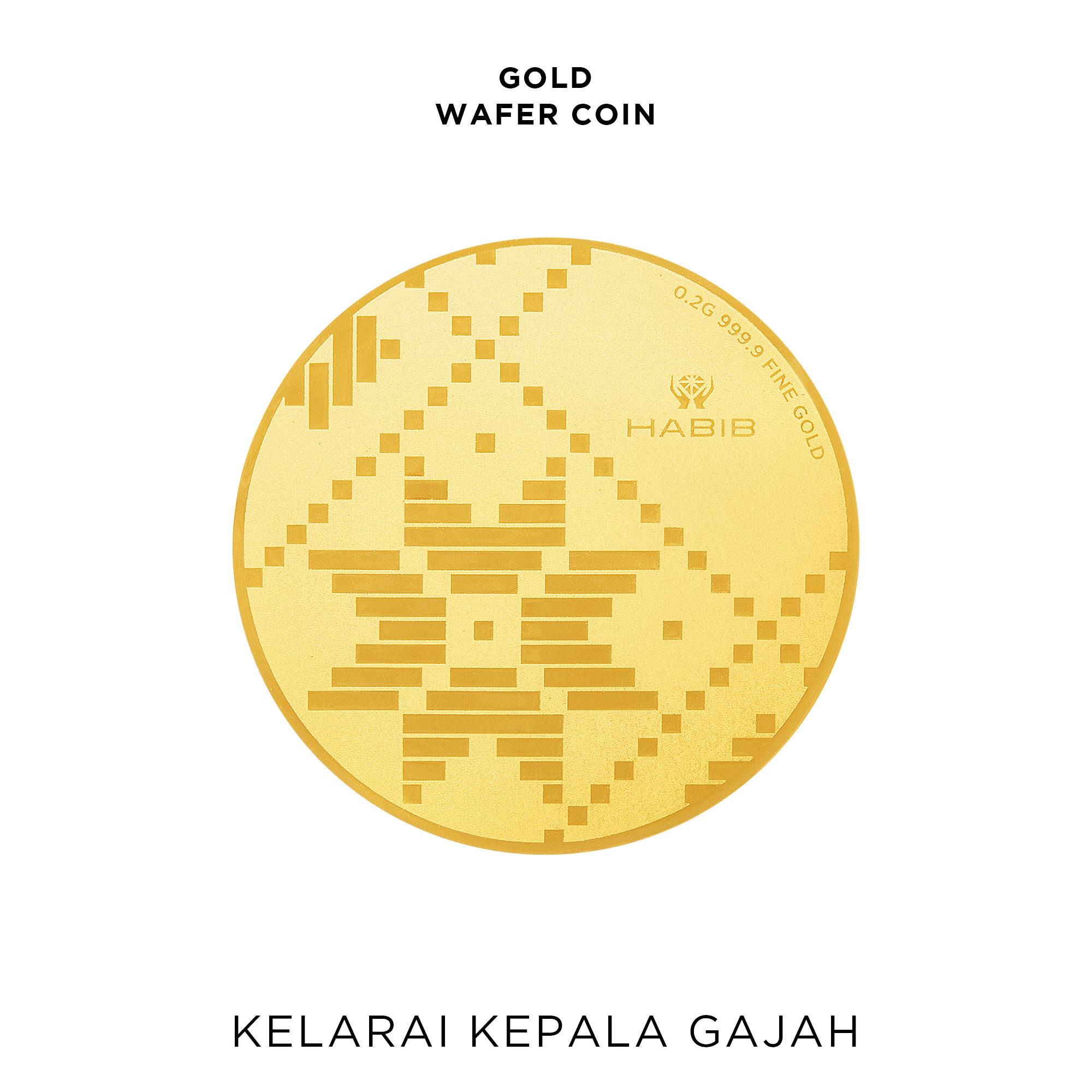 Anyaman 2.0 Collection | 999.9 Gold Wafer Coin (0.20g)