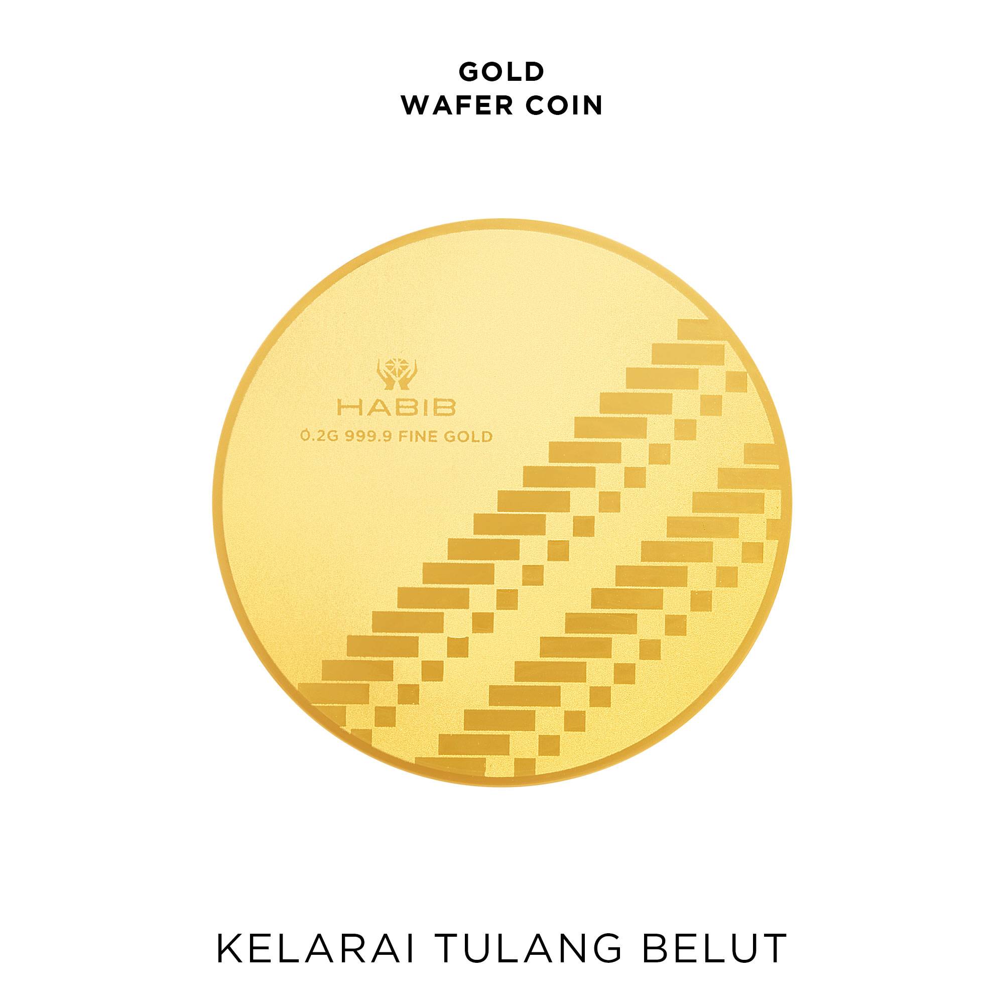 Anyaman 2.0 Collection | 999.9 Gold Wafer Coin (0.20g)