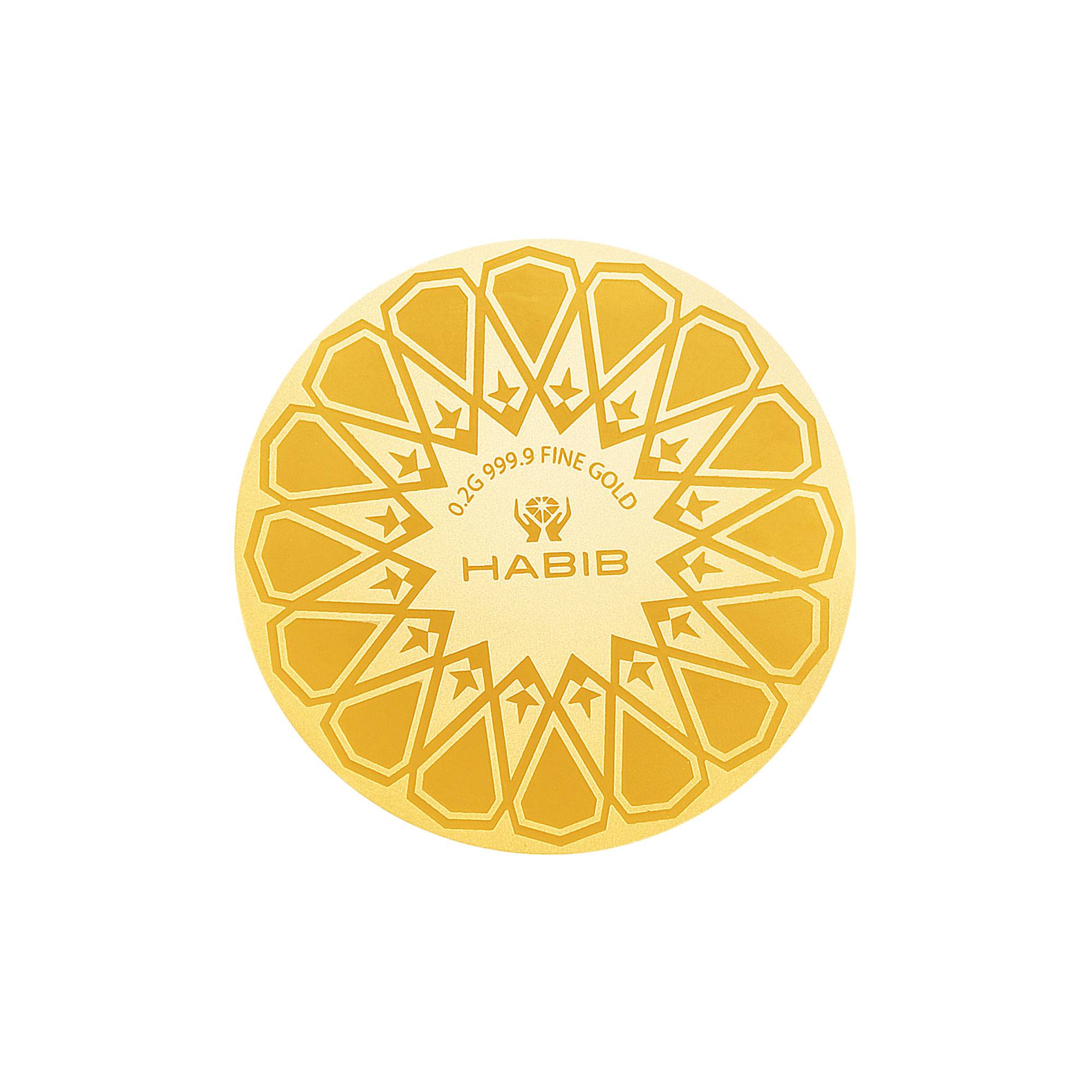 HABIB Arabesque (Firus) | 999.9 Gold Wafer Coin (0.20g)