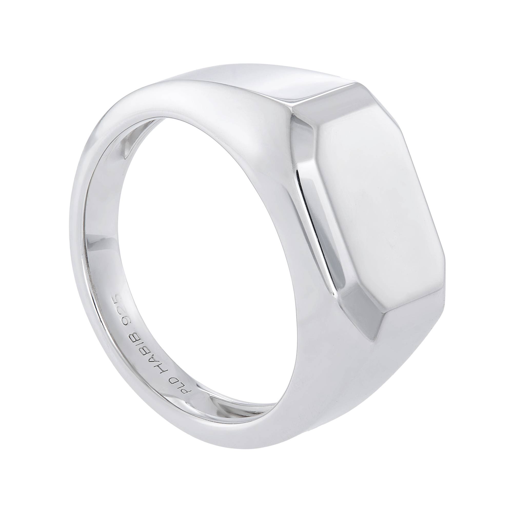 925 Silver Palladium Ring 093440424(PLD)