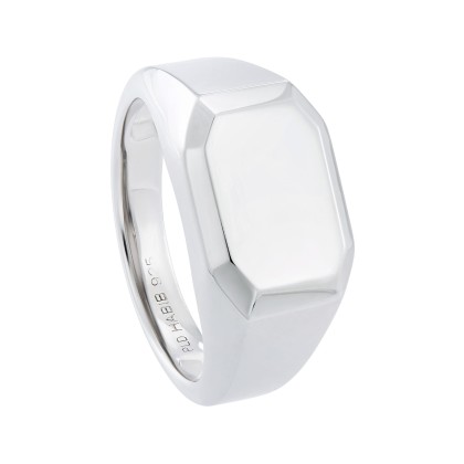 925 Silver Palladium Ring 093440424(PLD)