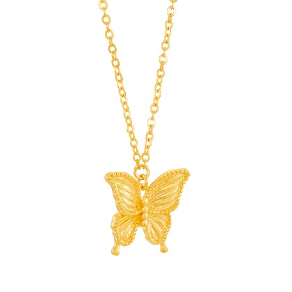 999/24K Yellow Gold Necklace WWGC1370524