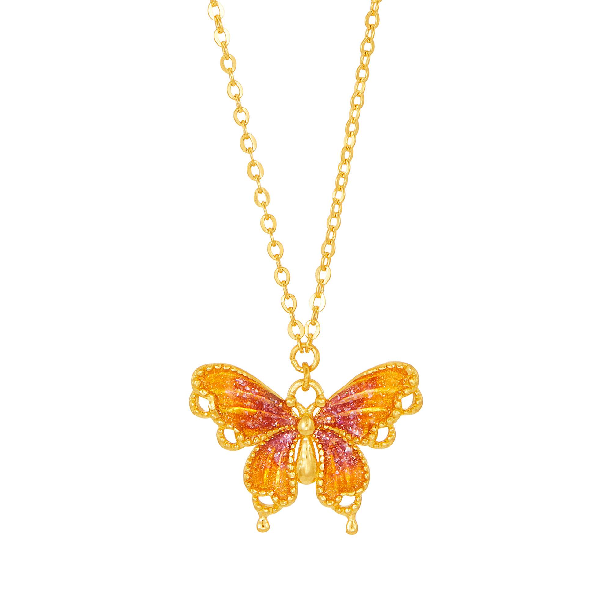 999/24K Yellow Gold Necklace WWGC1380524