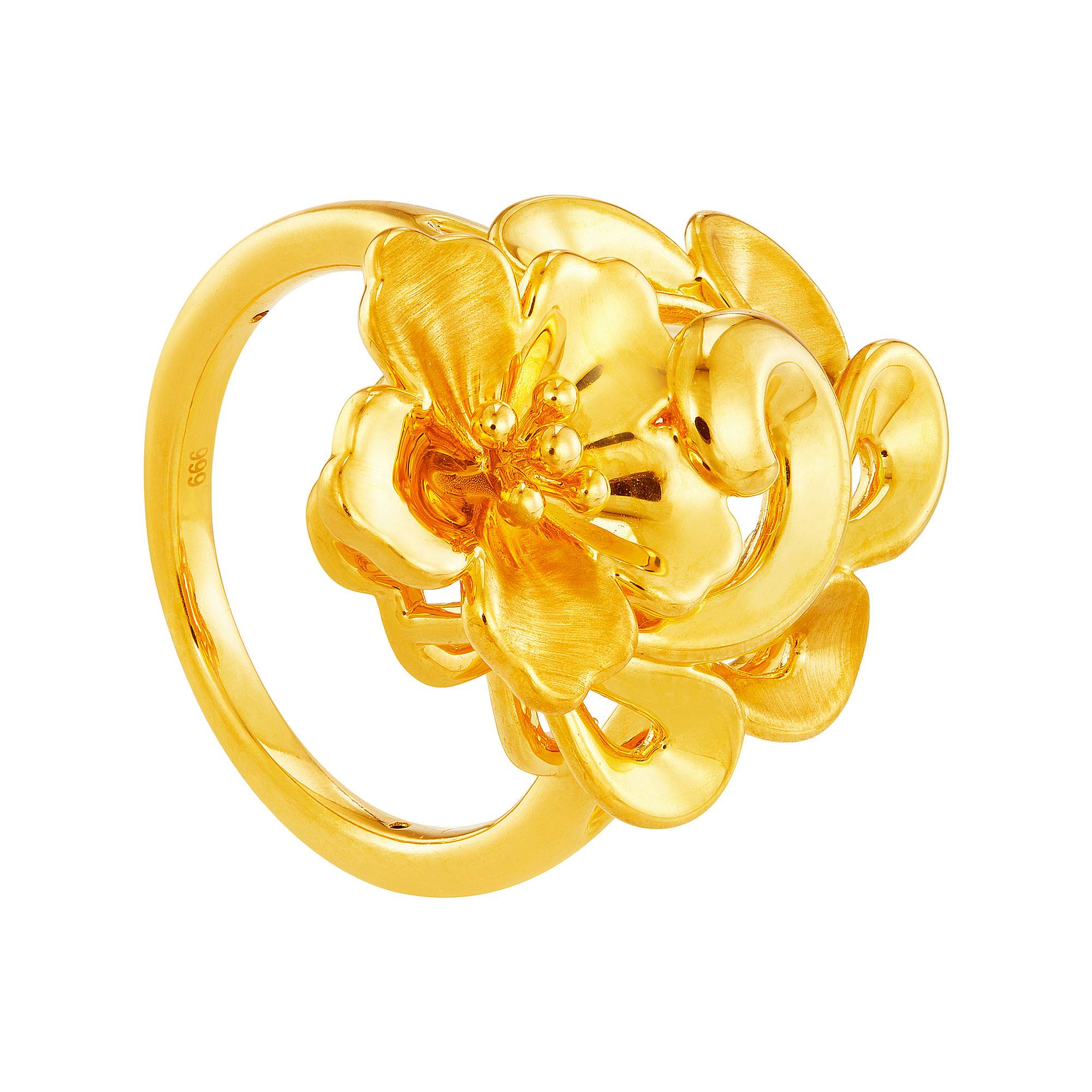 999/24K Yellow Gold Ring LTR130624