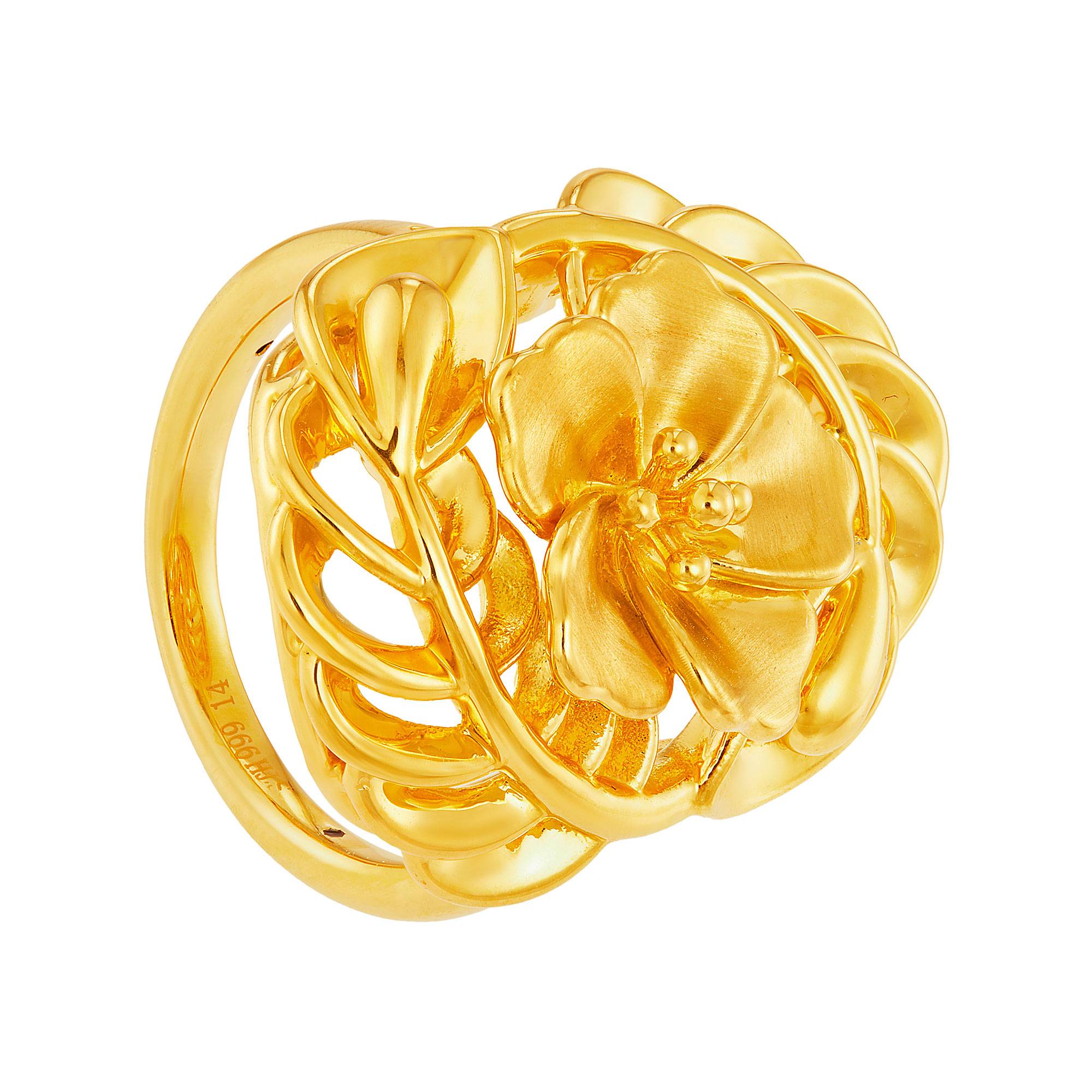 999/24K Yellow Gold Ring LTR030624