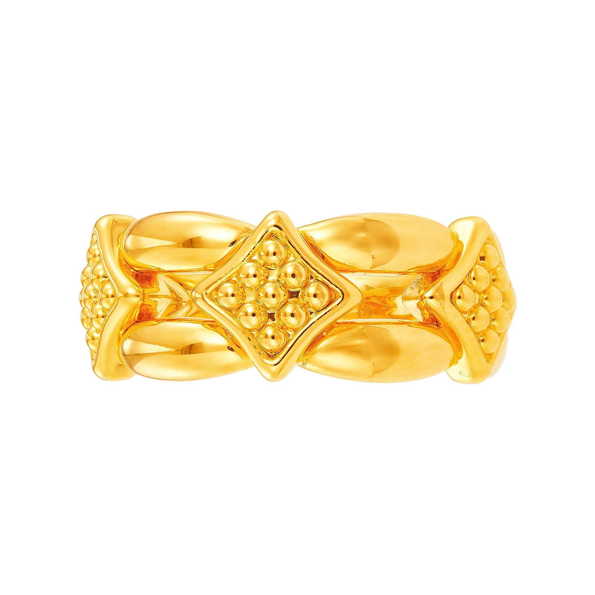 999/24K Yellow Gold Ring LTR120624