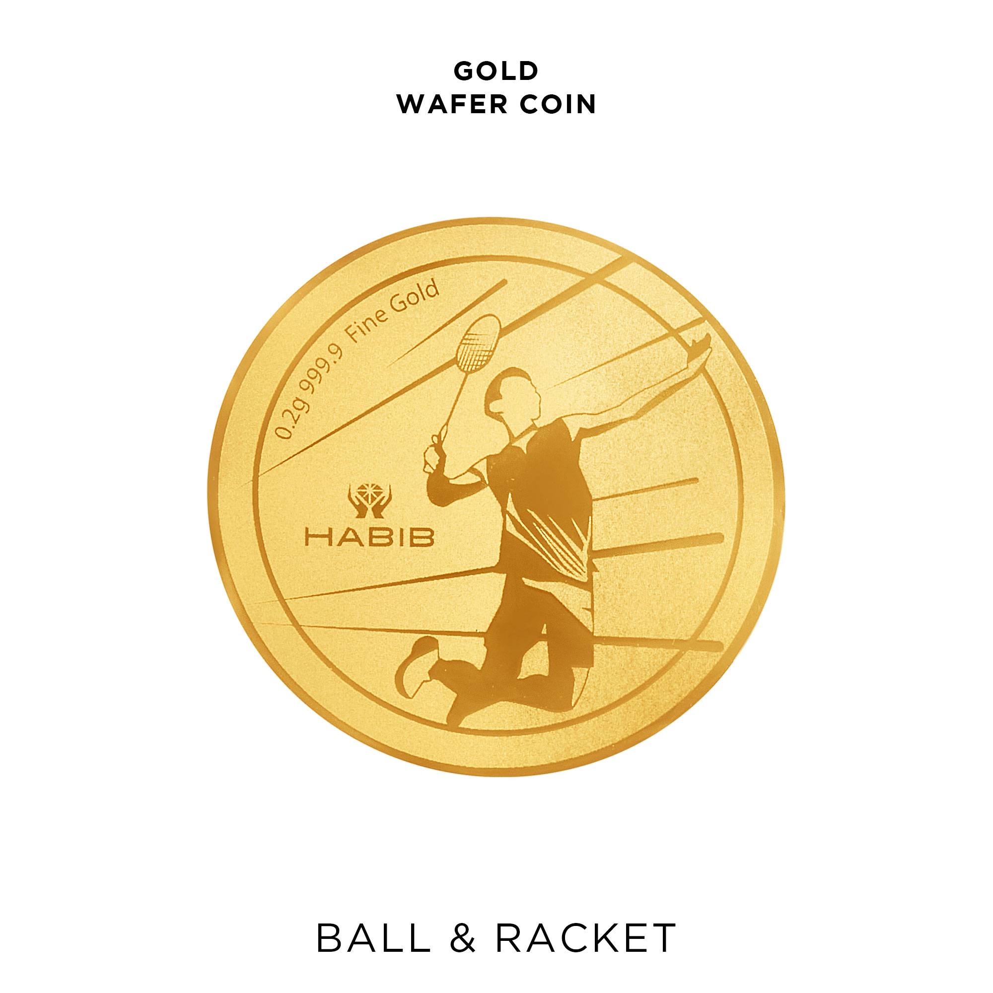 HABIB Sports Collection | 999.9 Gold Wafer Coin (0.20G)