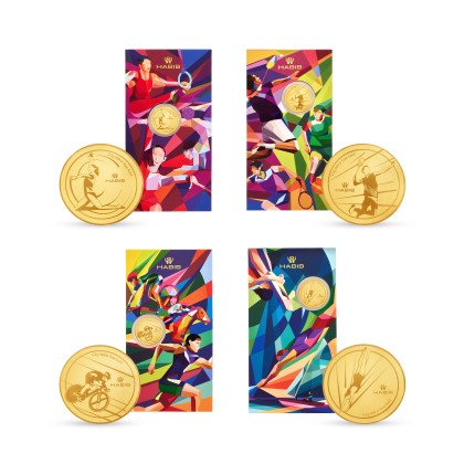 Gold Wafers - Wafer Emas | HABIB