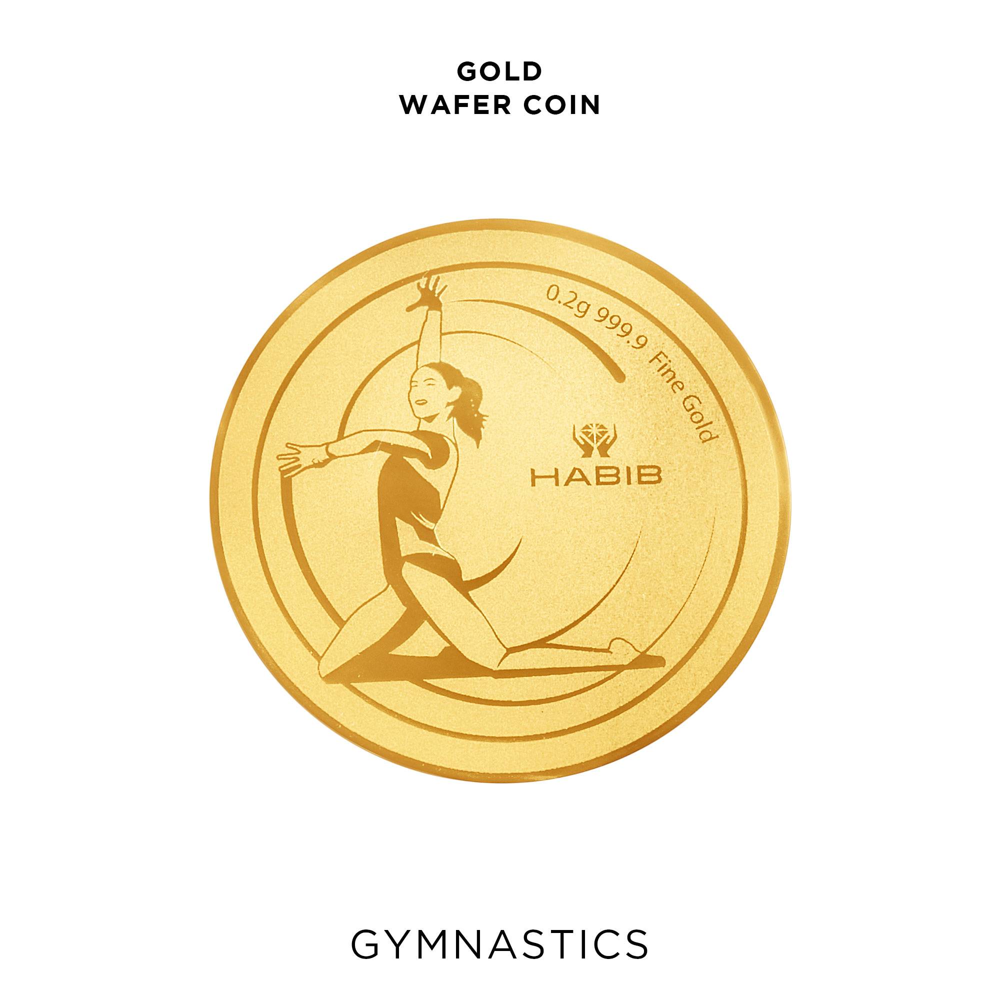 HABIB Sports Collection | 999.9 Gold Wafer Coin (0.20G)