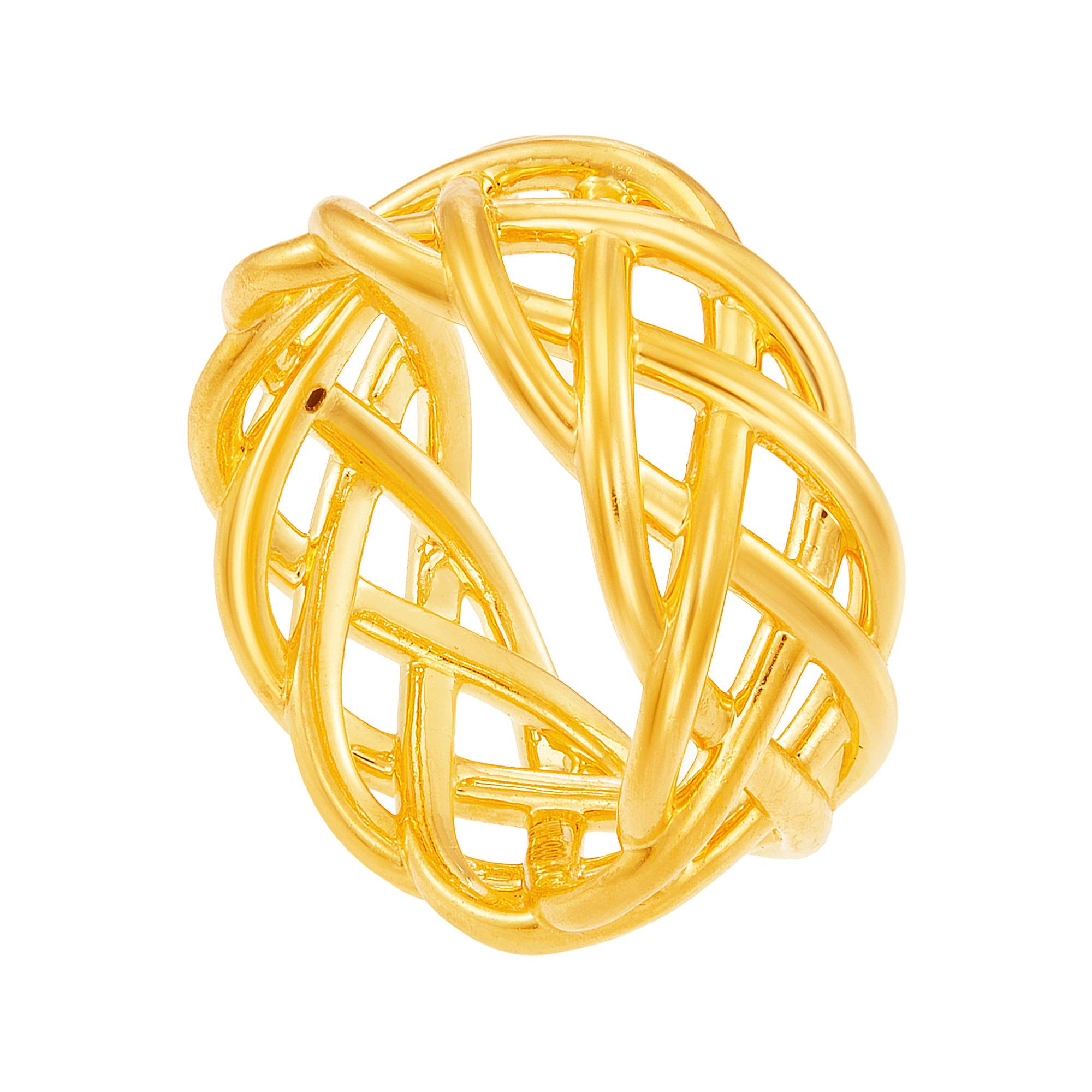 999/24K Yellow Gold Ring WWGR1830524