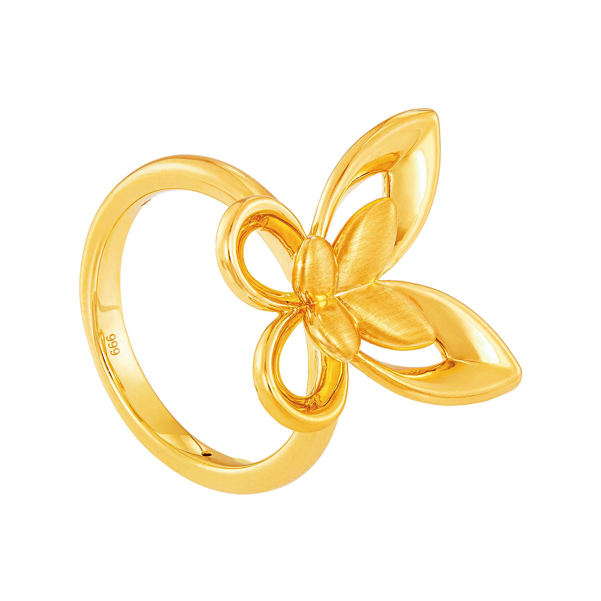 999/24K Yellow Gold Ring LTR140624