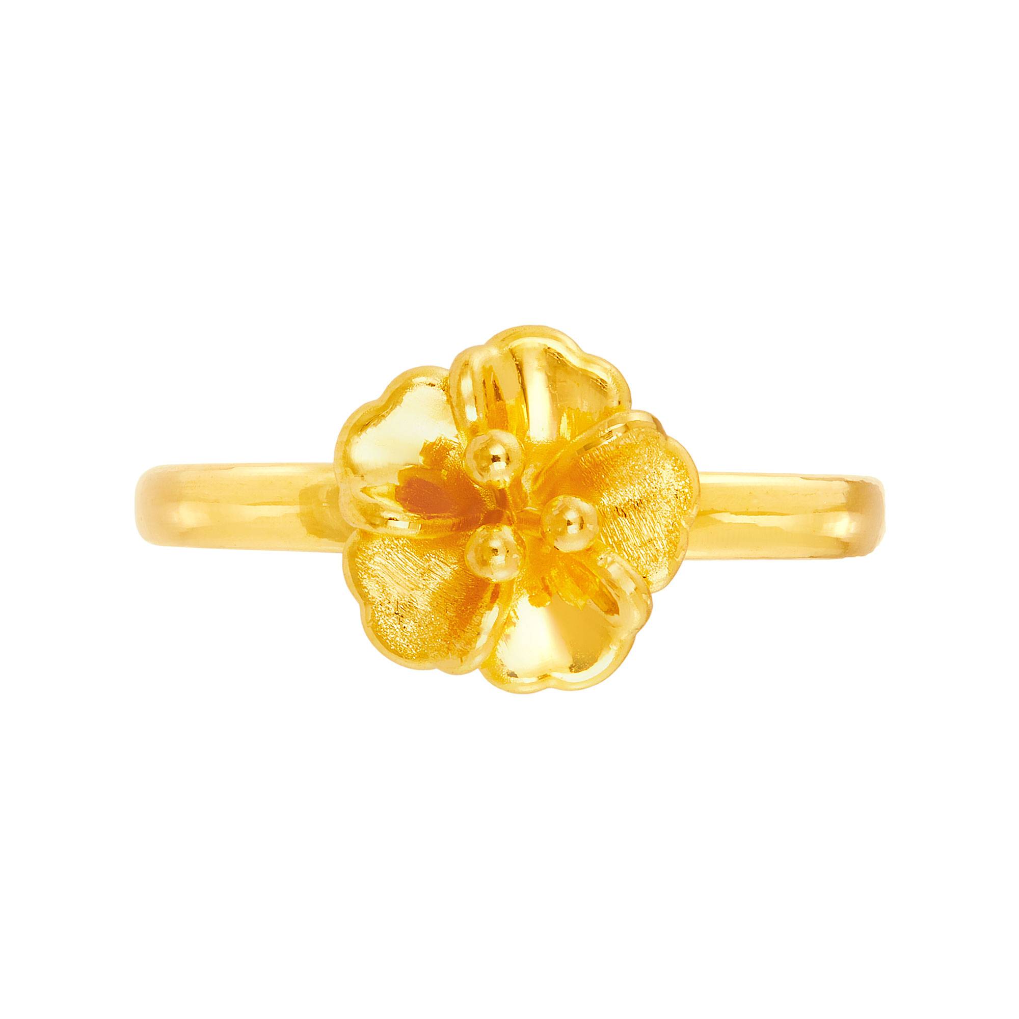 999/24K Yellow Gold Ring R9ABP0624(MP)