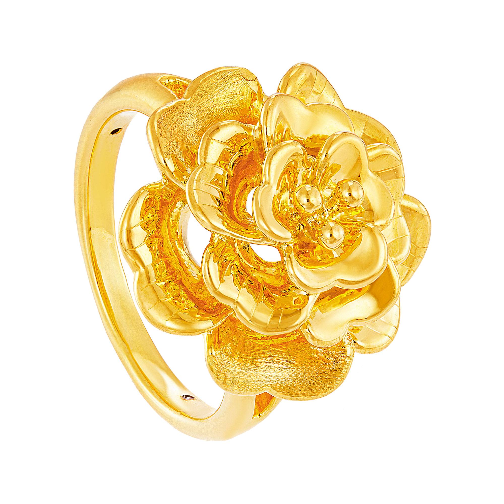 999/24K Yellow Gold Ring WWGR2180724