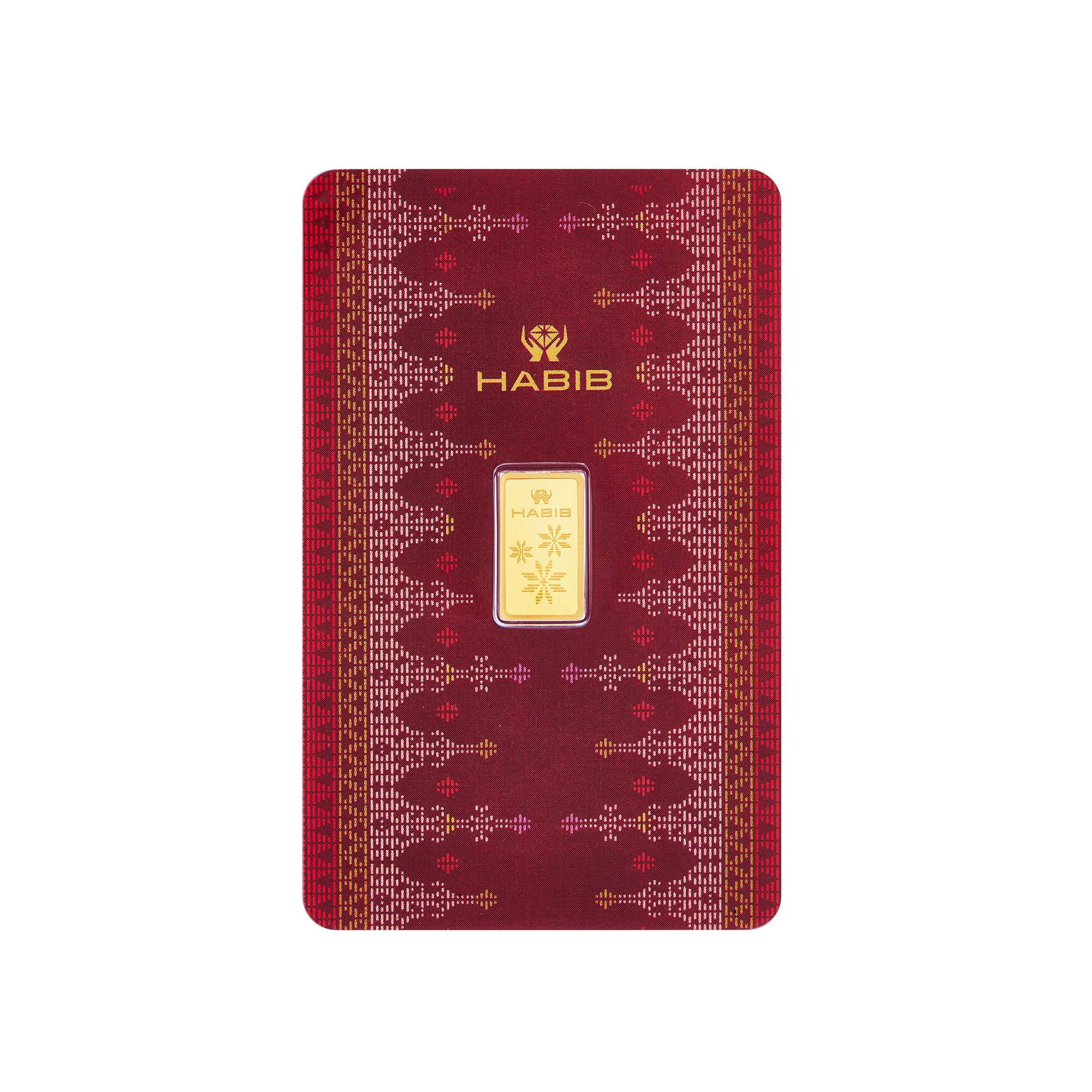 HABIB Joy Collection (Graduation) | 999.9 Gold Bar (1g)