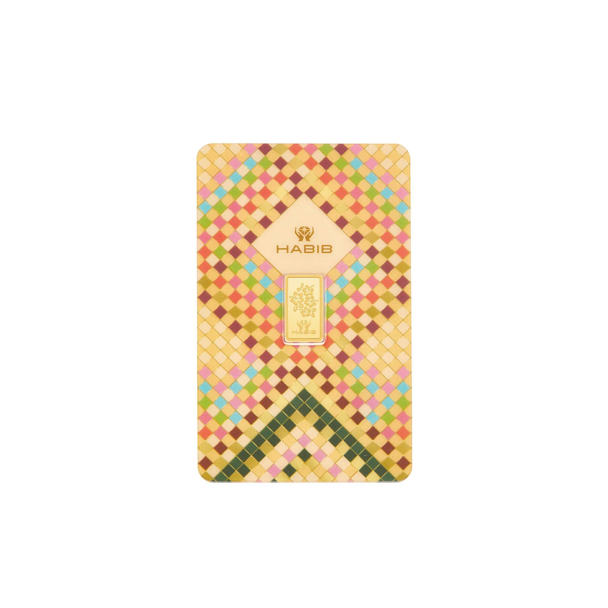HABIB Joy Collection (Birthday) | 999.9 Gold Bar (0.5g)