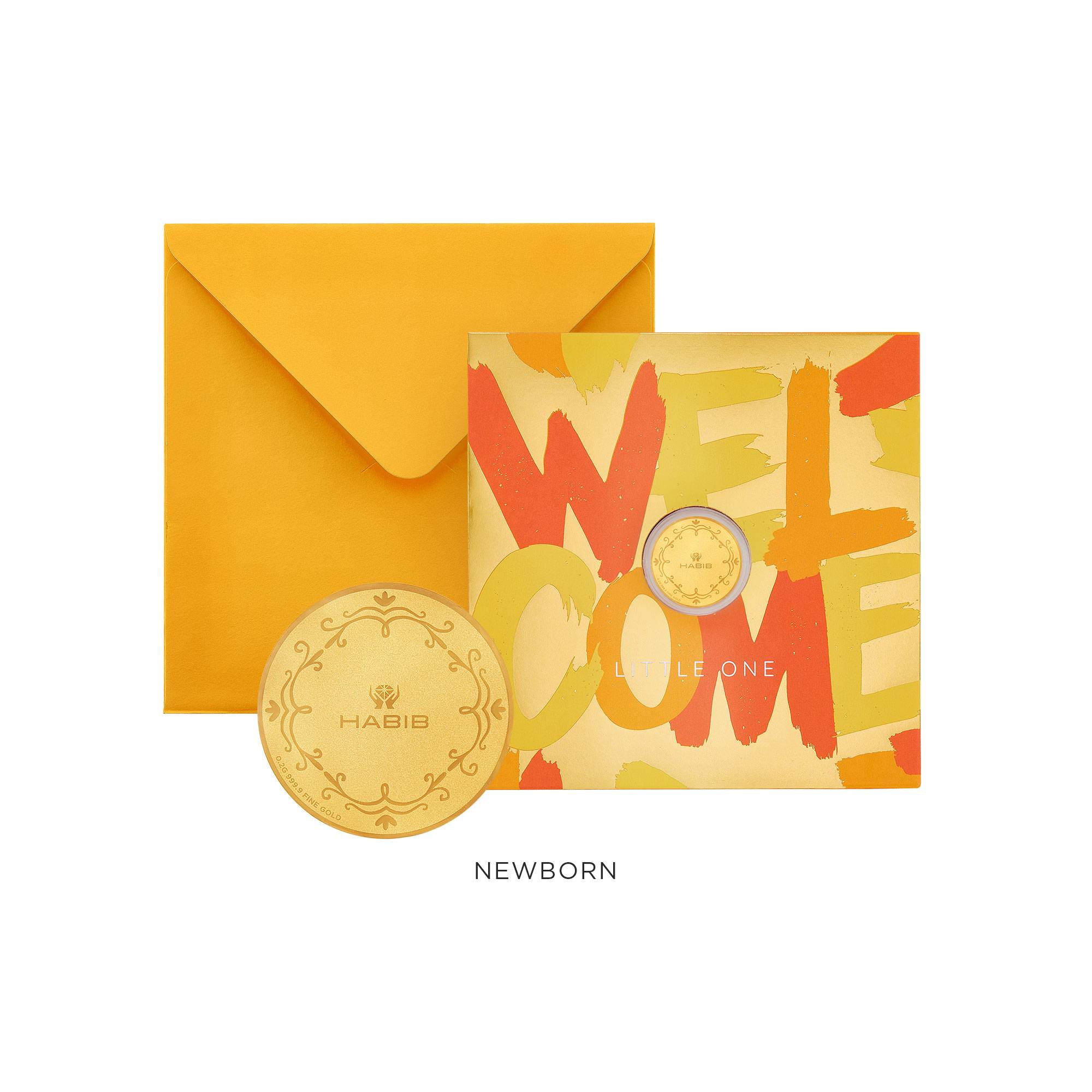 HABIB Joy Collection | 999.9 Gold Wafer Coin (0.20g)