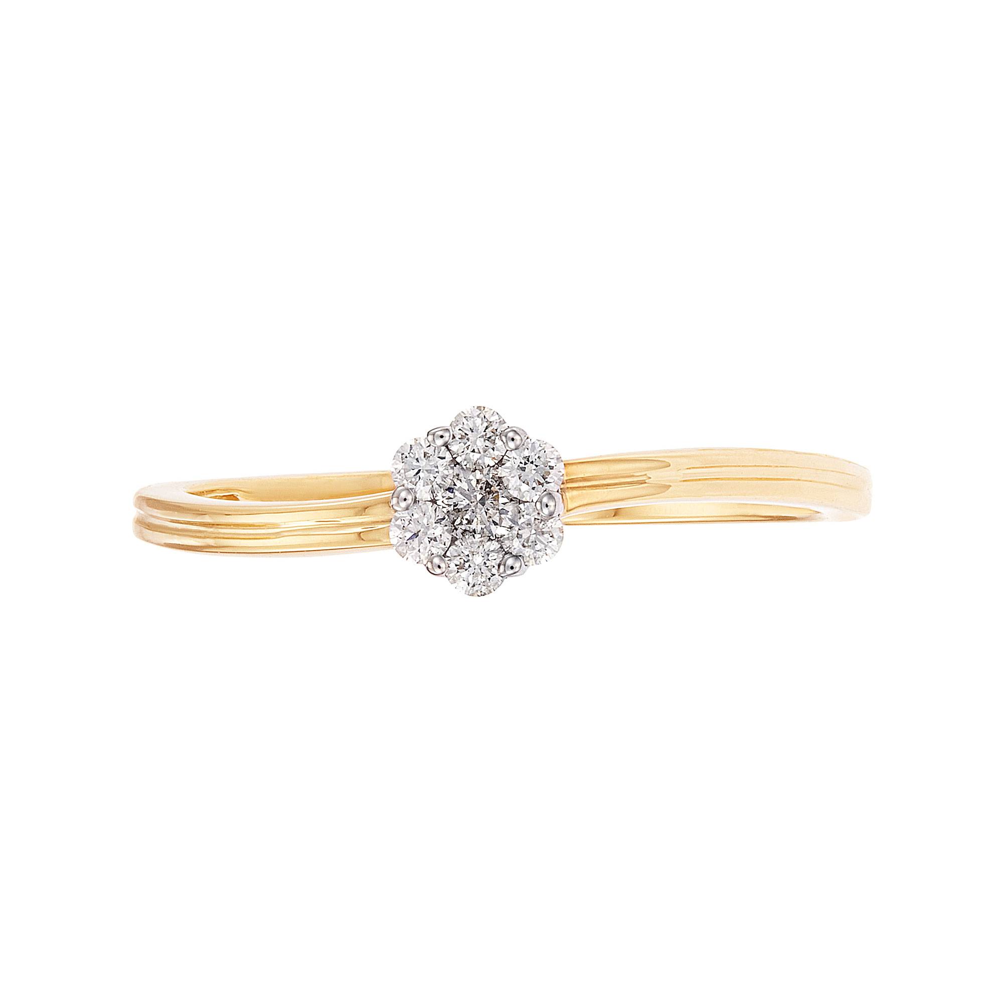 Round Diamond Ring in 375/9K Gold 269590