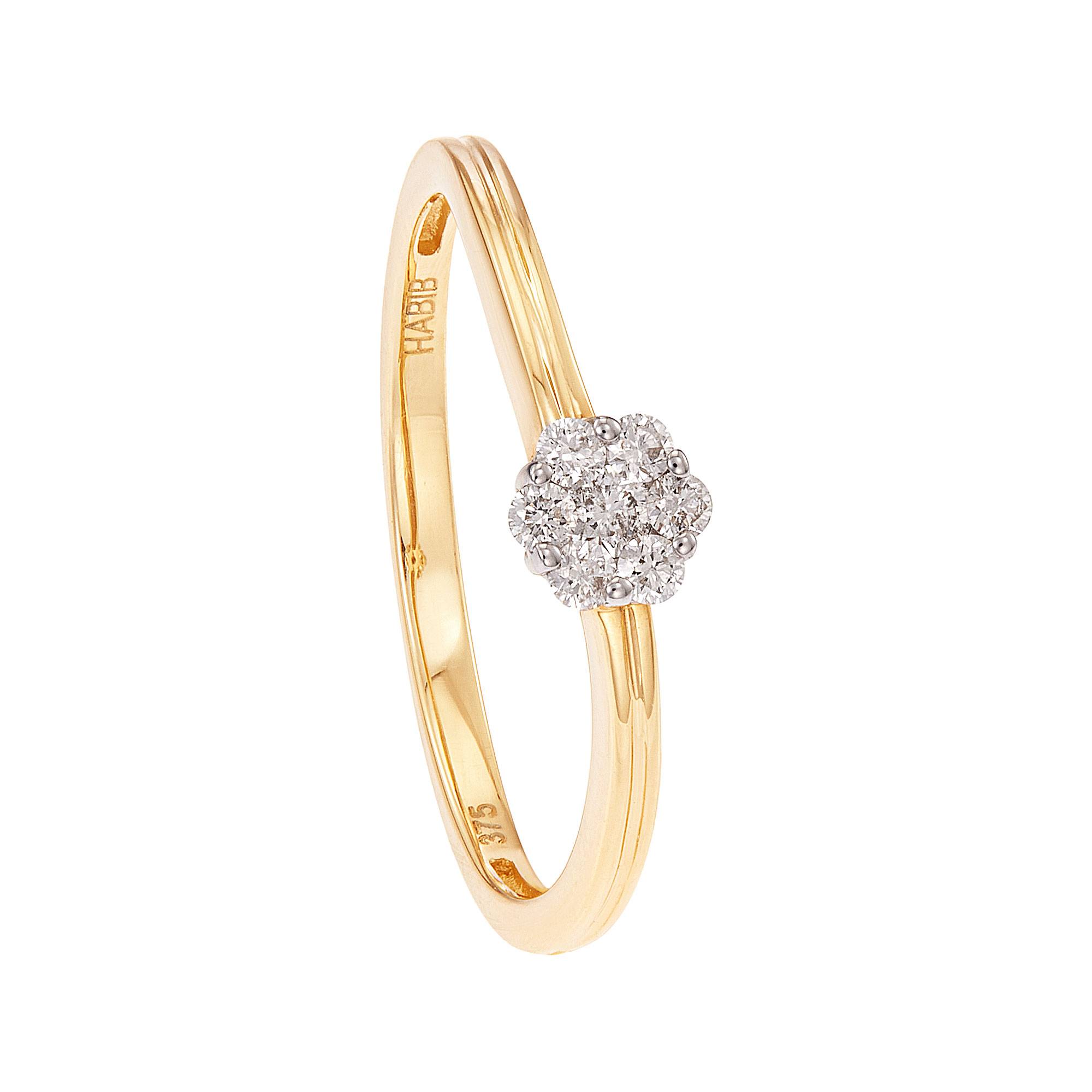 Round Diamond Ring in 375/9K Gold 269590