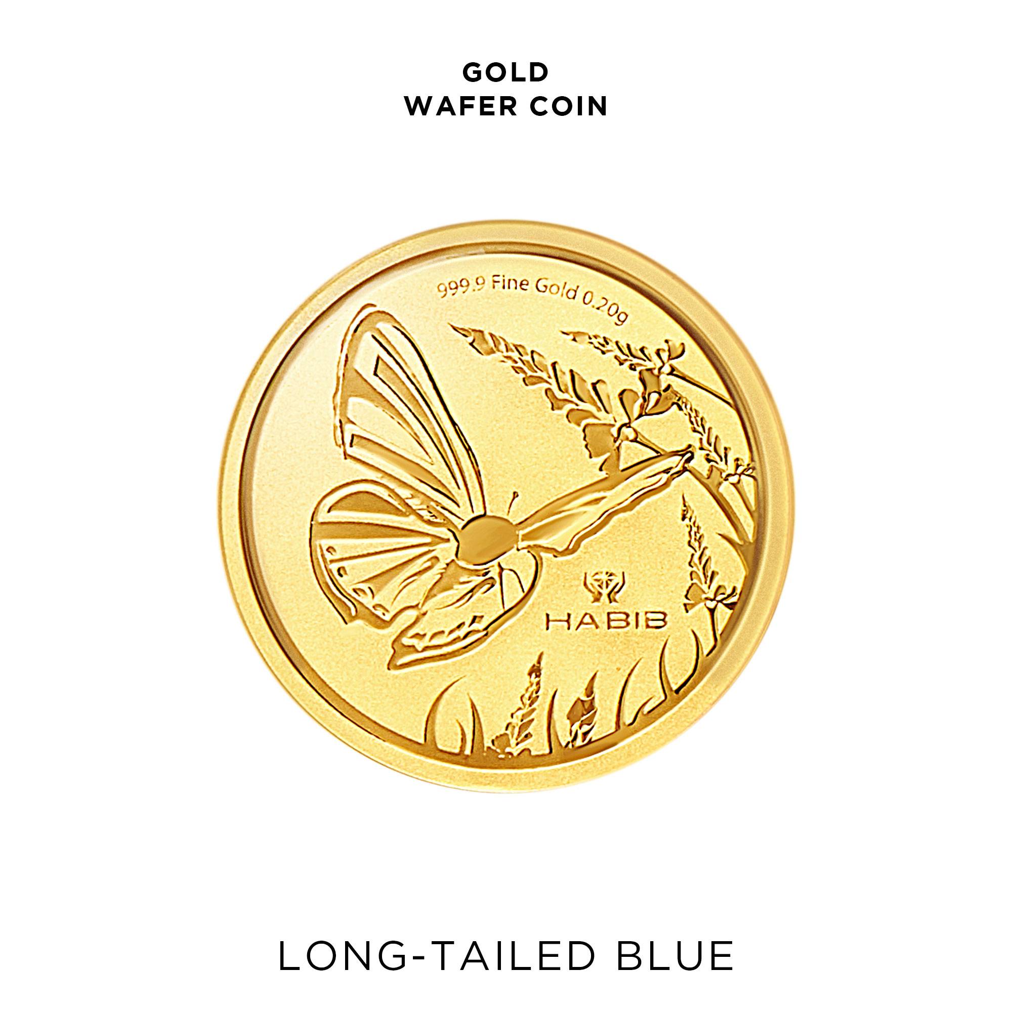 HABIB Butterfly 2.0 Collection | 999.9 Gold Wafer Coin (0.40g)