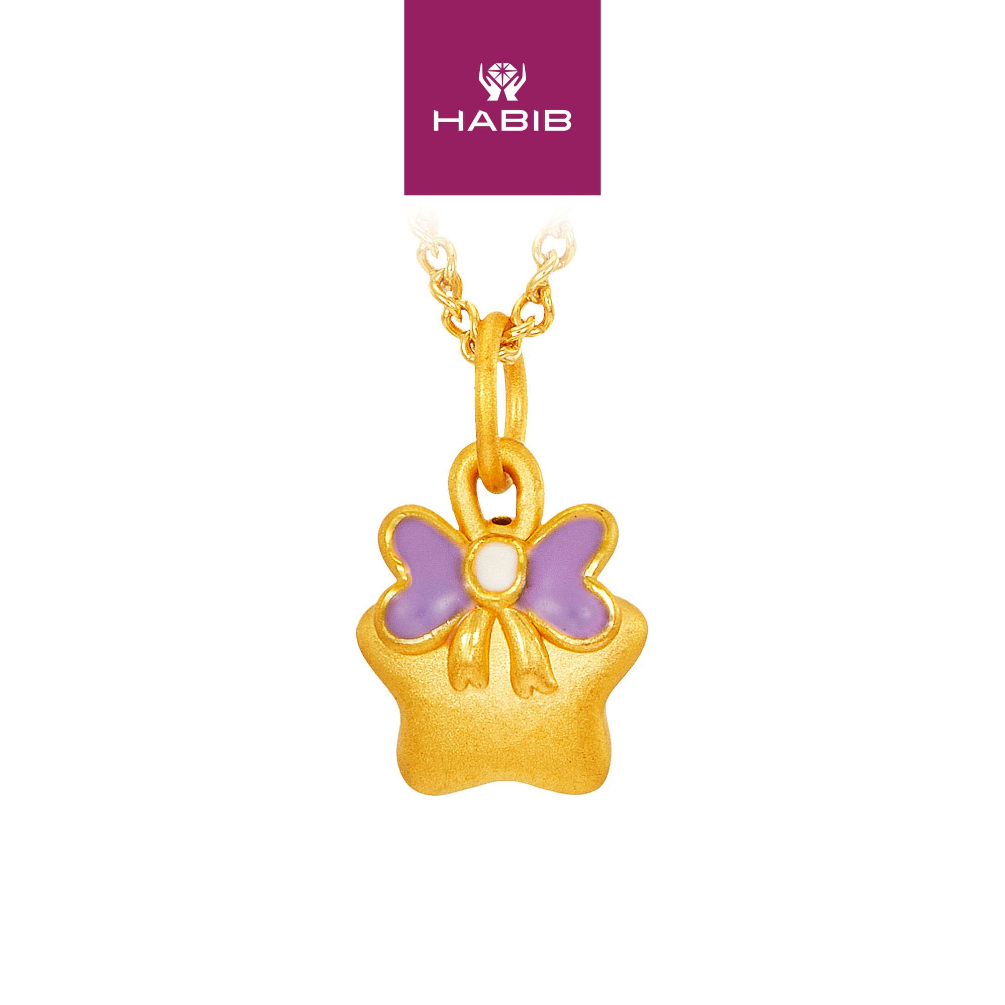999/24K Yellow Gold Pendant WWGP12 (24K Gold)