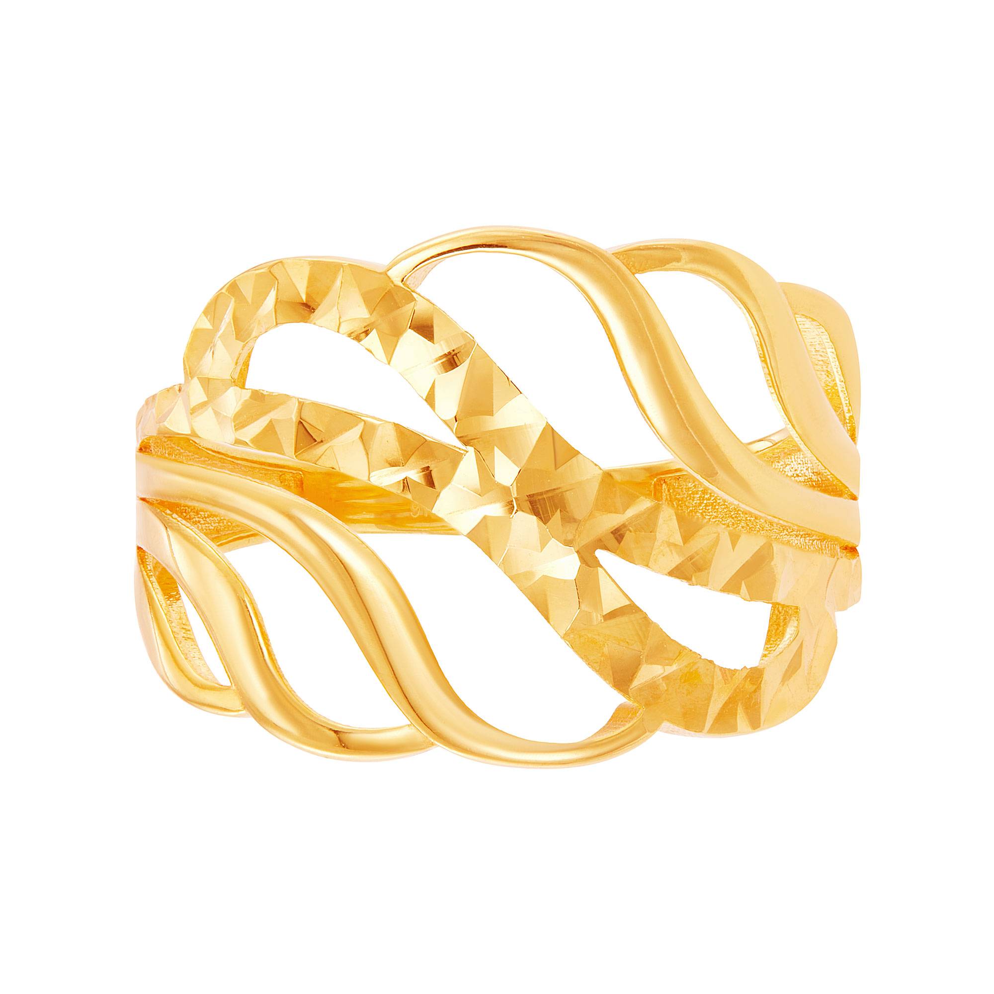 Oro Italia 916 Yellow Gold Ring GR53860124 (22K Gold)