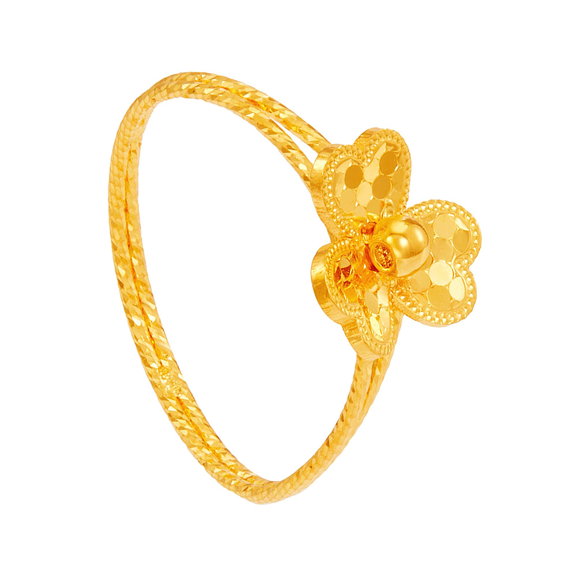 999/24K Yellow Gold Ring 9GR00261024