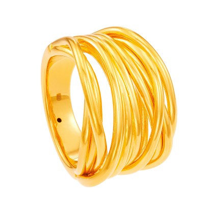 999/24K Yellow Gold Ring 9GR00511224