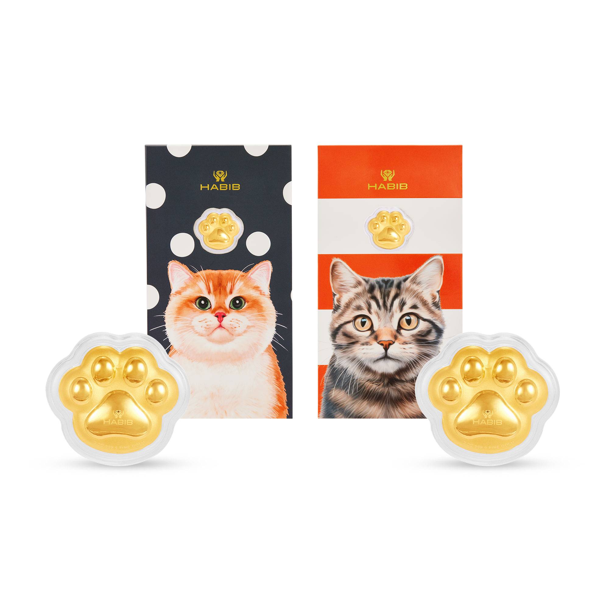 Cat Collection | 999.9 Gold Wafer (0.20-1.00g)